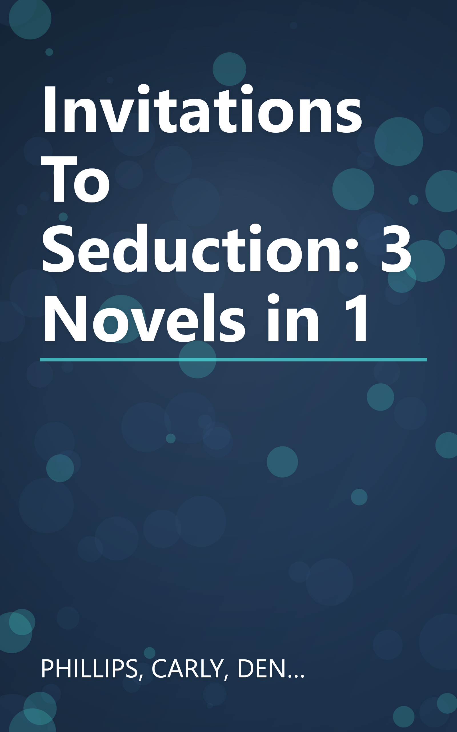 Invitations To Seduction: 3 Novels in 1 book cover