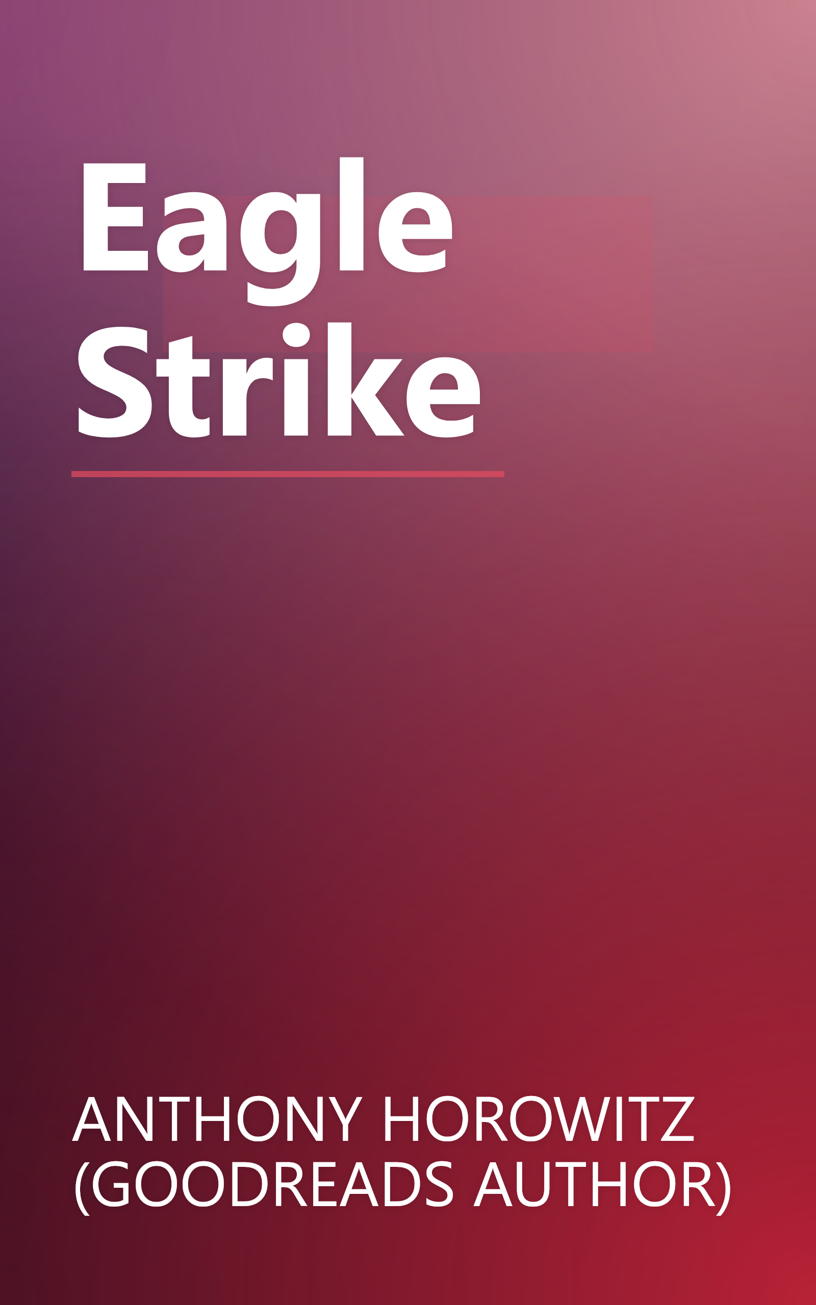 Eagle Strike book cover