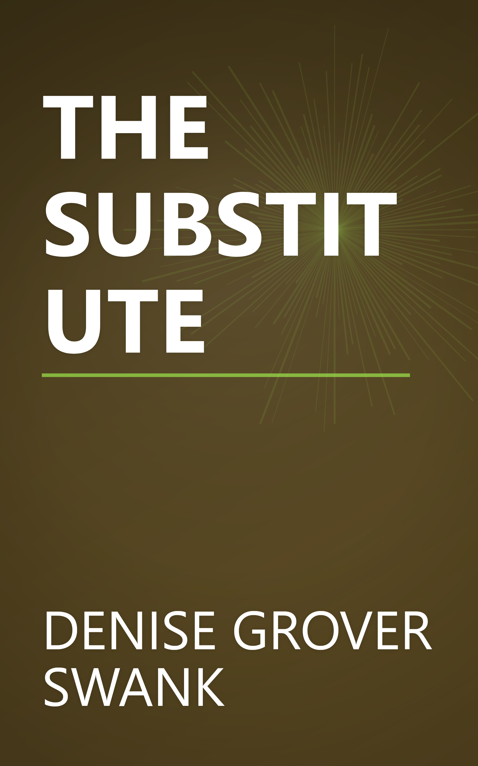 THE SUBSTITUTE book cover