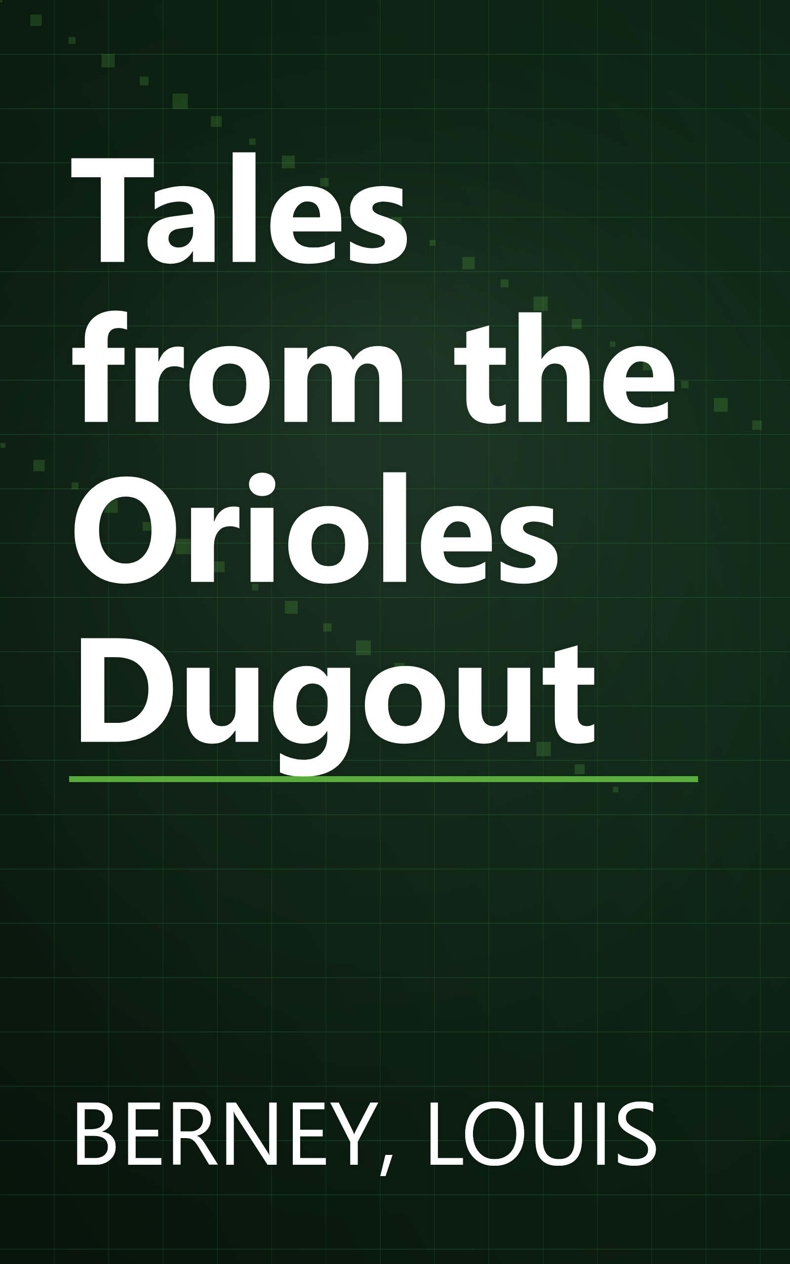 Tales from the Orioles Dugout book cover