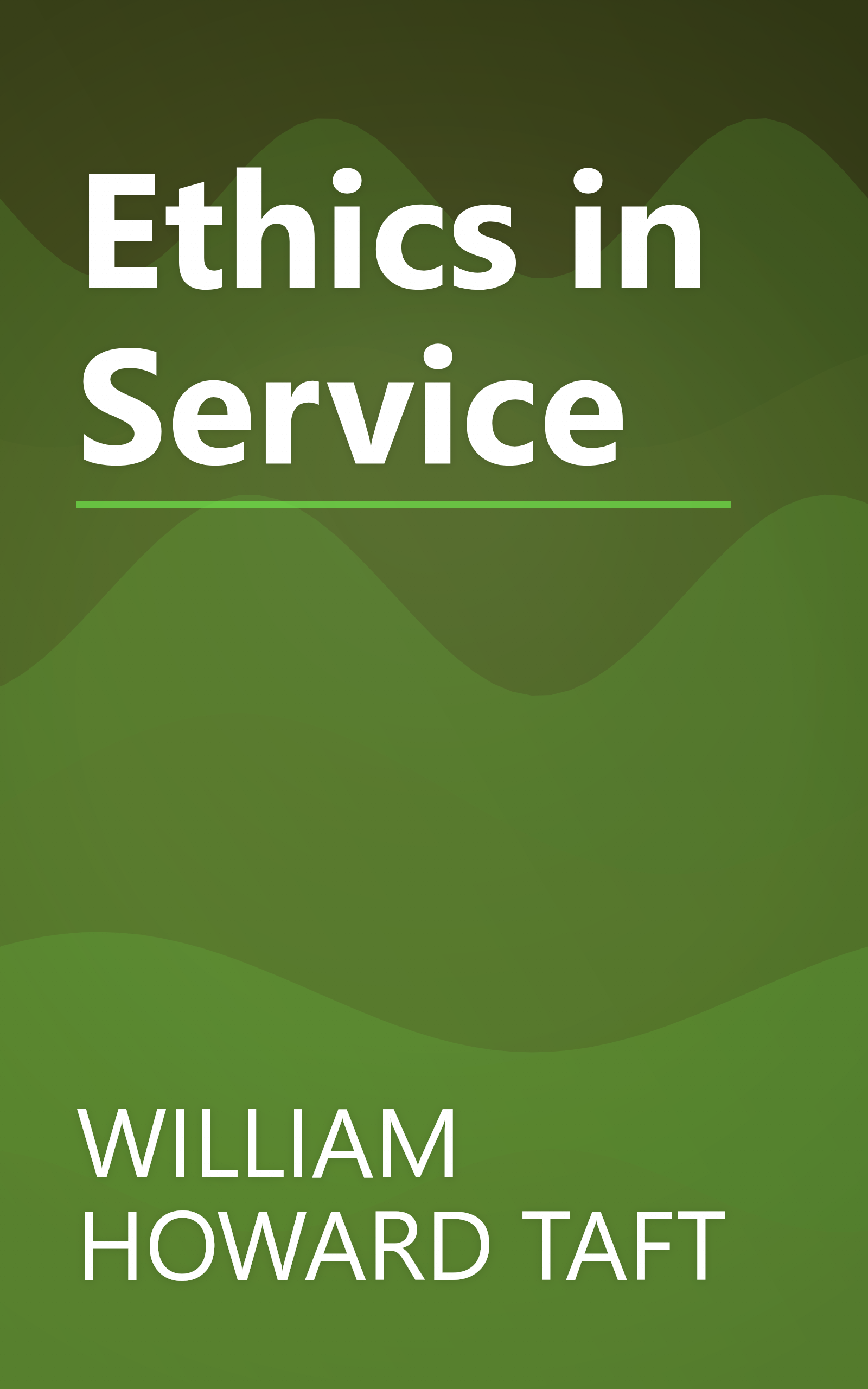 Ethics in Service book cover