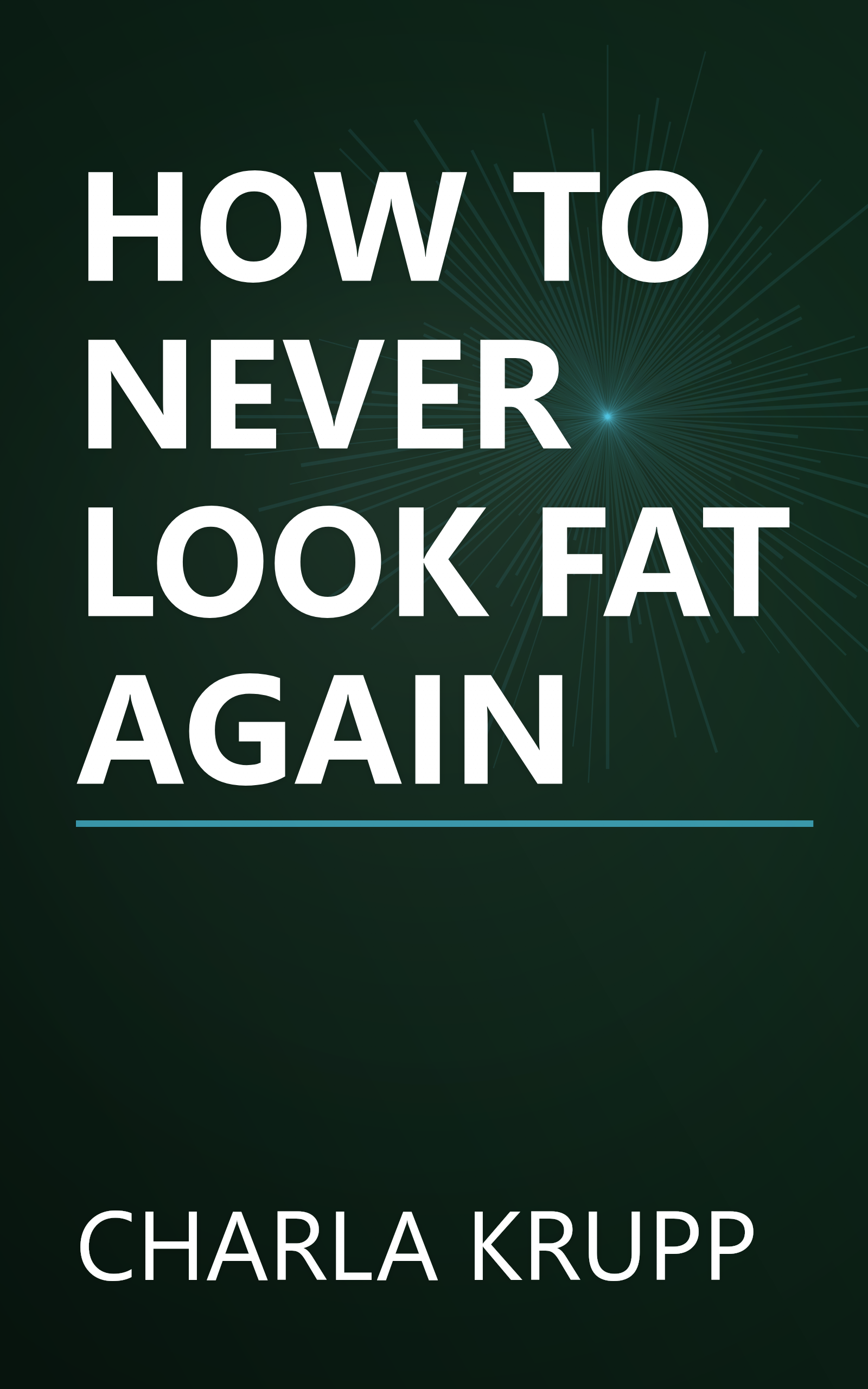 HOW TO NEVER LOOK FAT AGAIN book cover