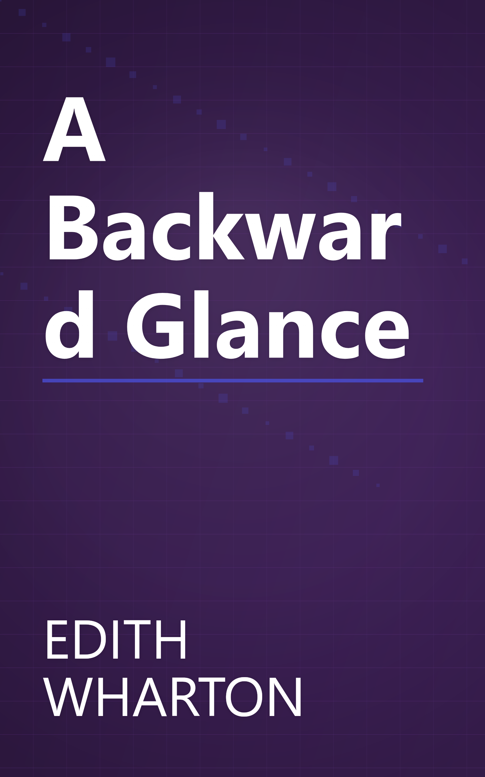 A Backward Glance book cover