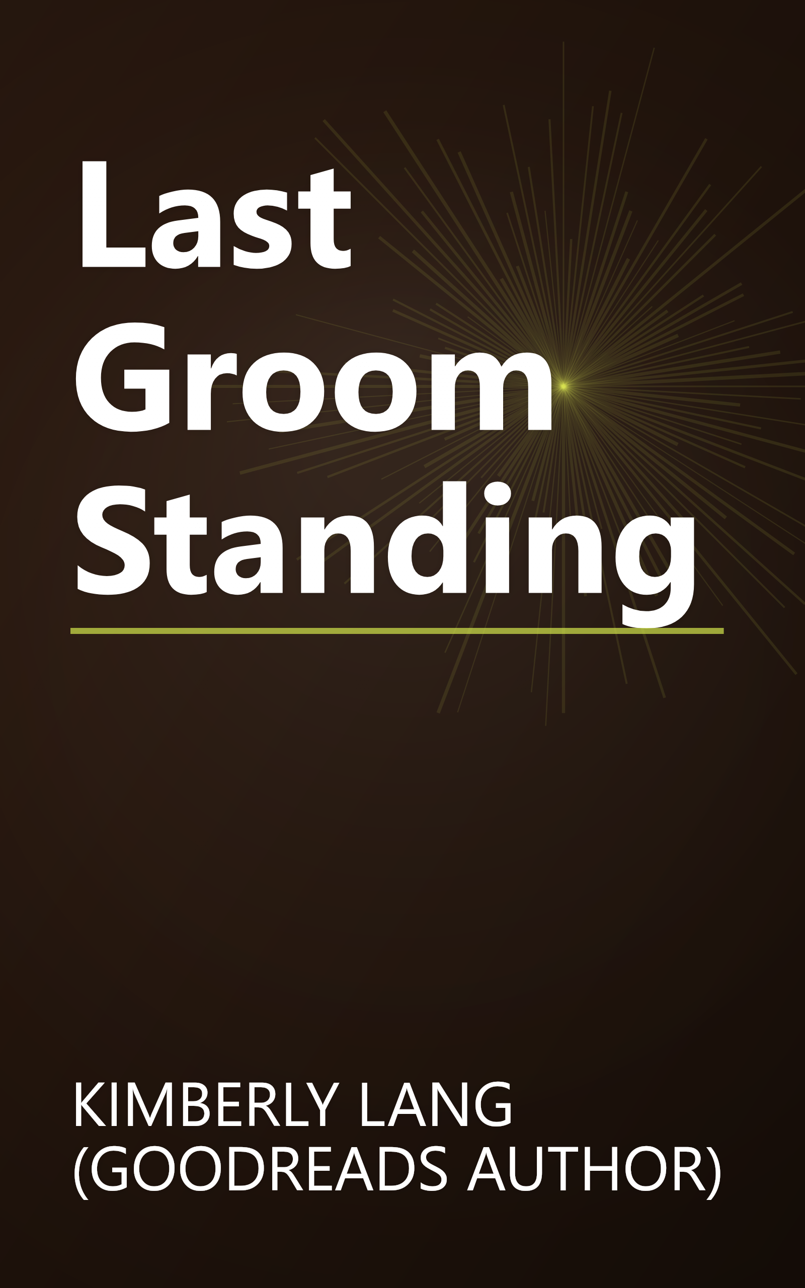 Last Groom Standing book cover