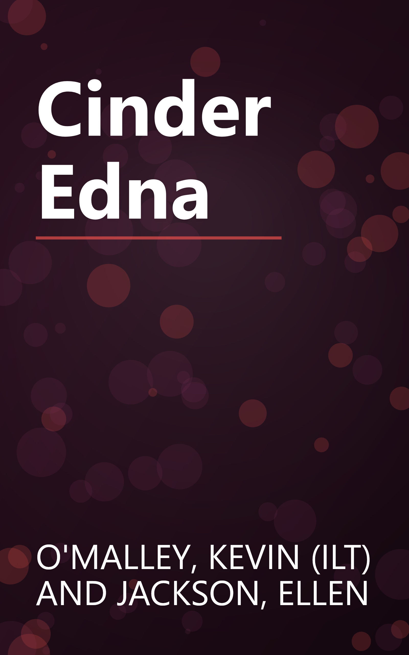 Cinder Edna book cover