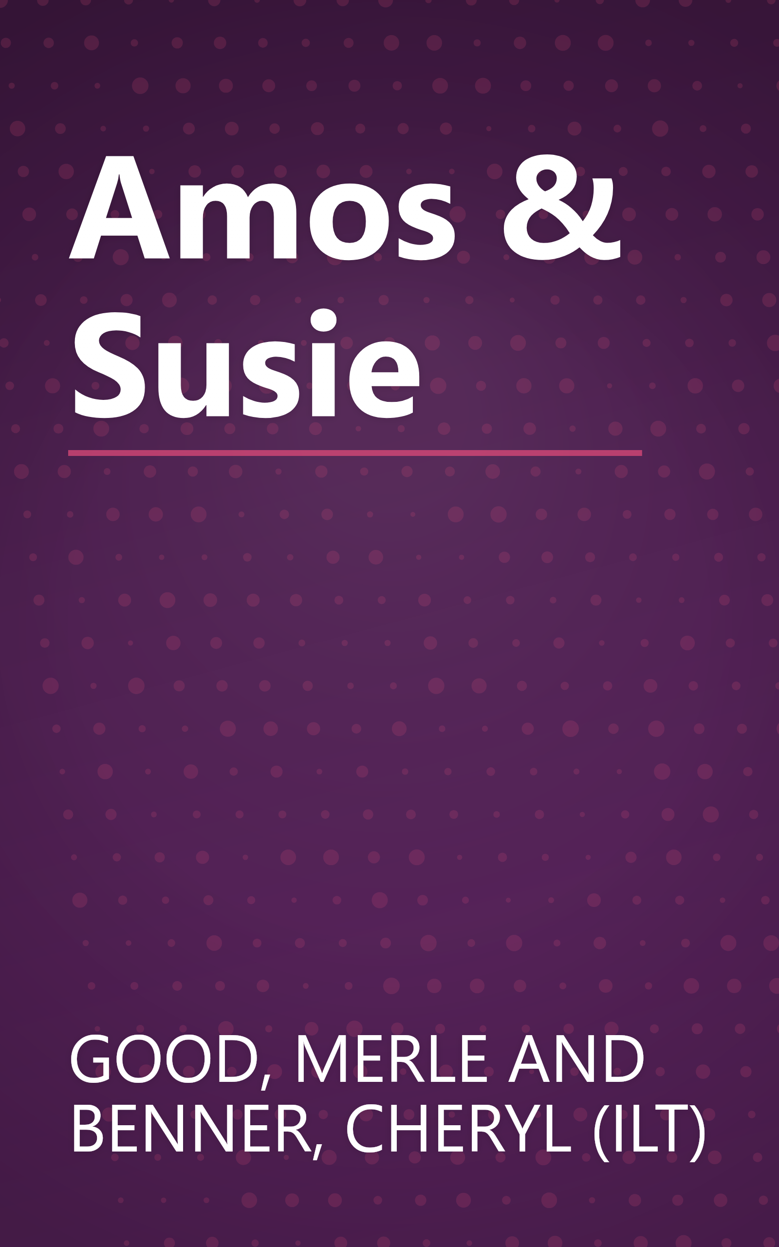Amos & Susie book cover