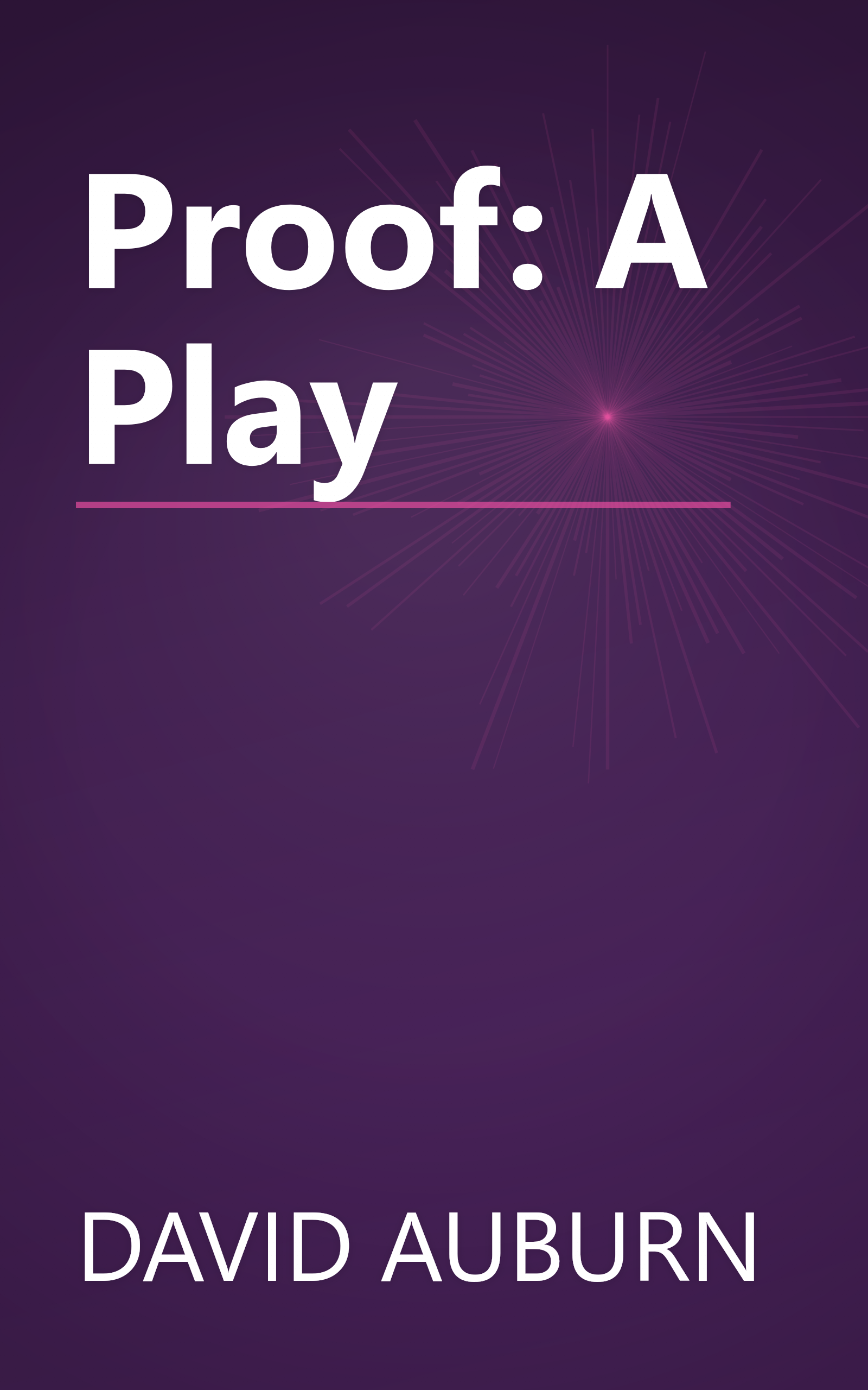 Proof: A Play book cover