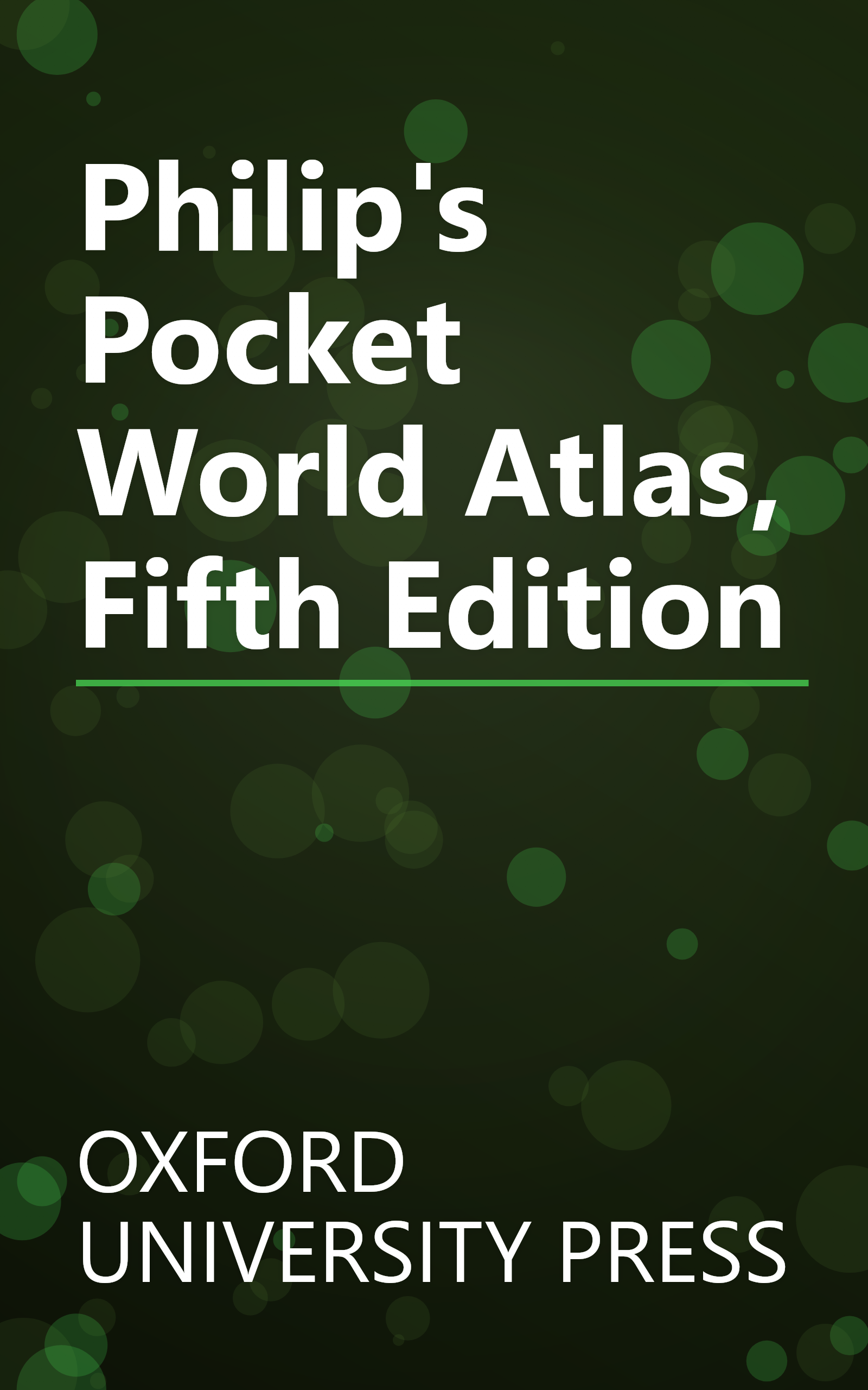 Philip's Pocket World Atlas, Fifth Edition book cover