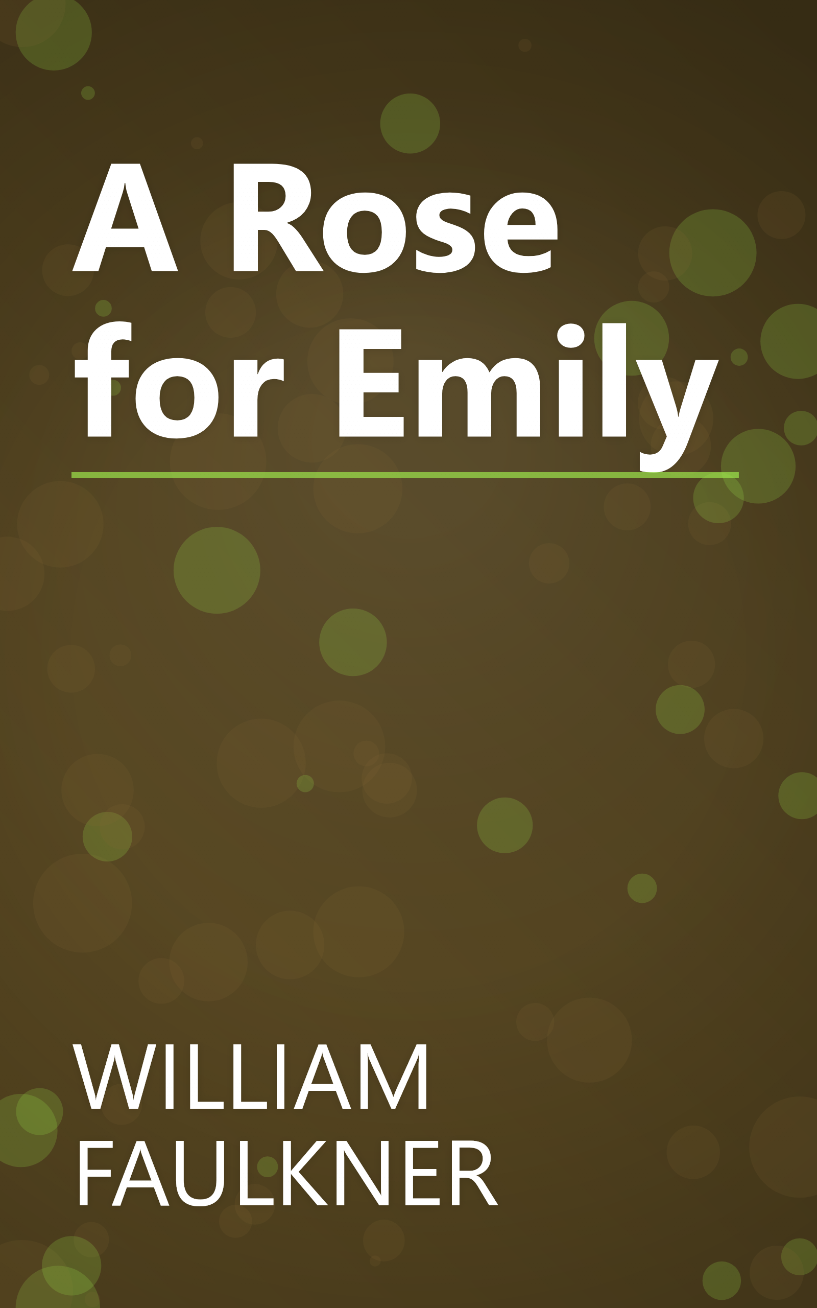 A Rose for Emily book cover