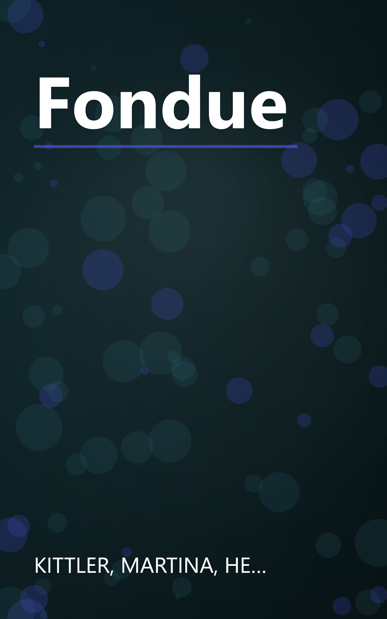 Fondue book cover
