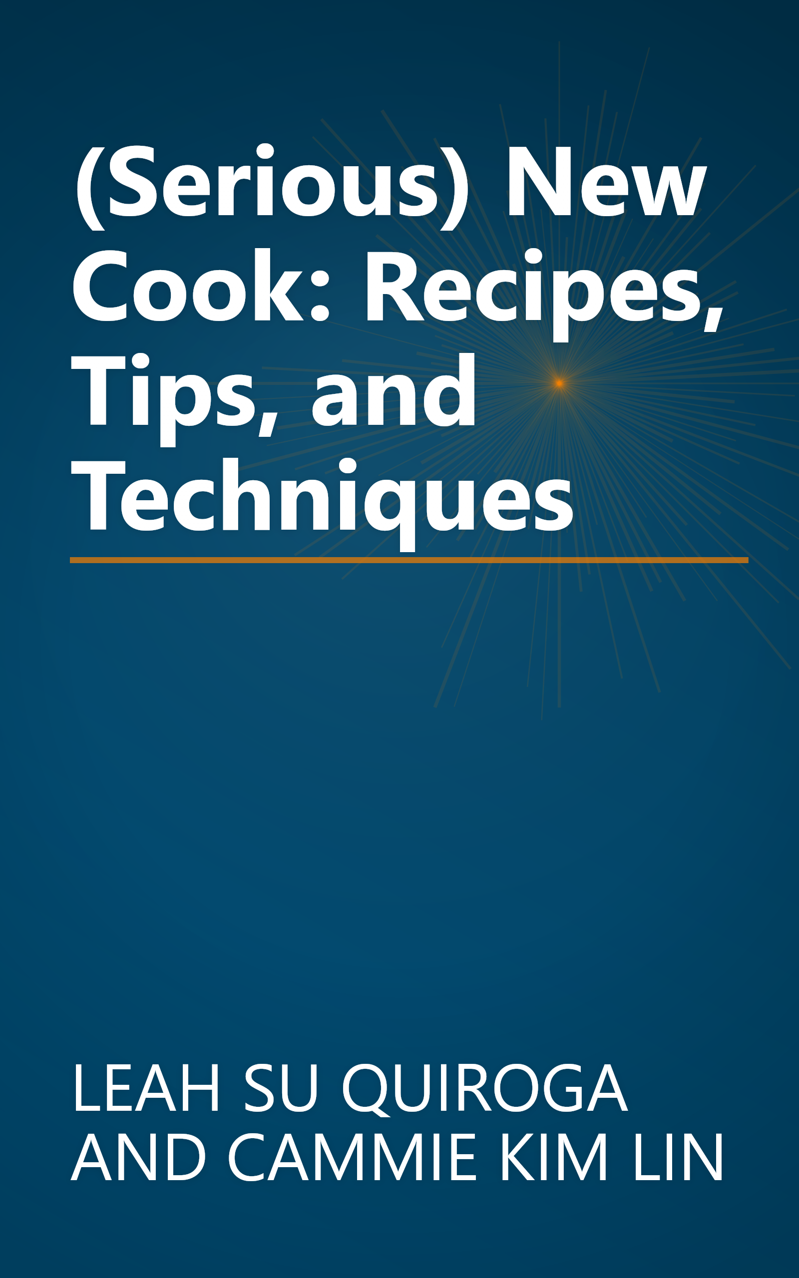 (Serious) New Cook: Recipes, Tips, and Techniques book cover
