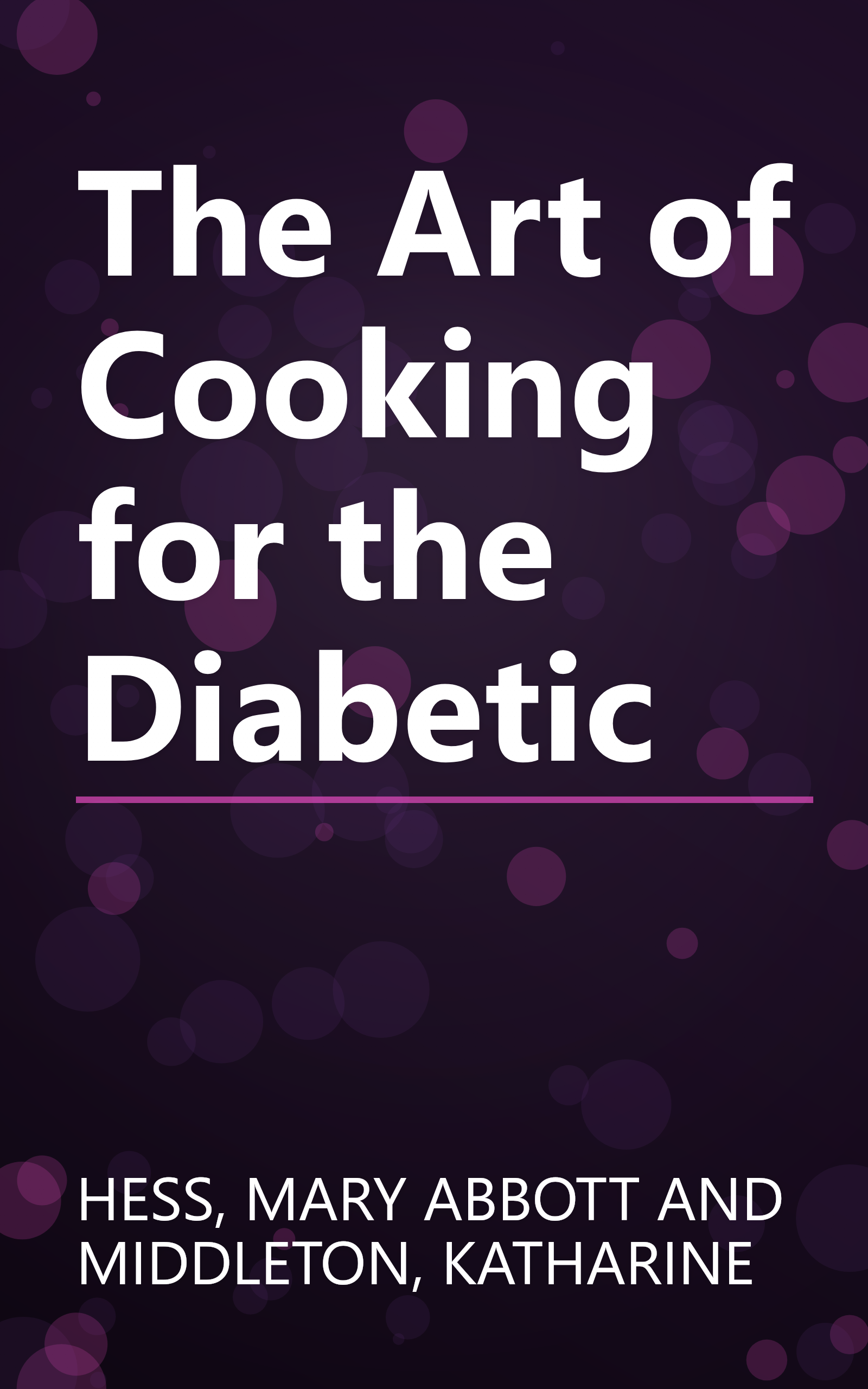 The Art of Cooking for the Diabetic book cover