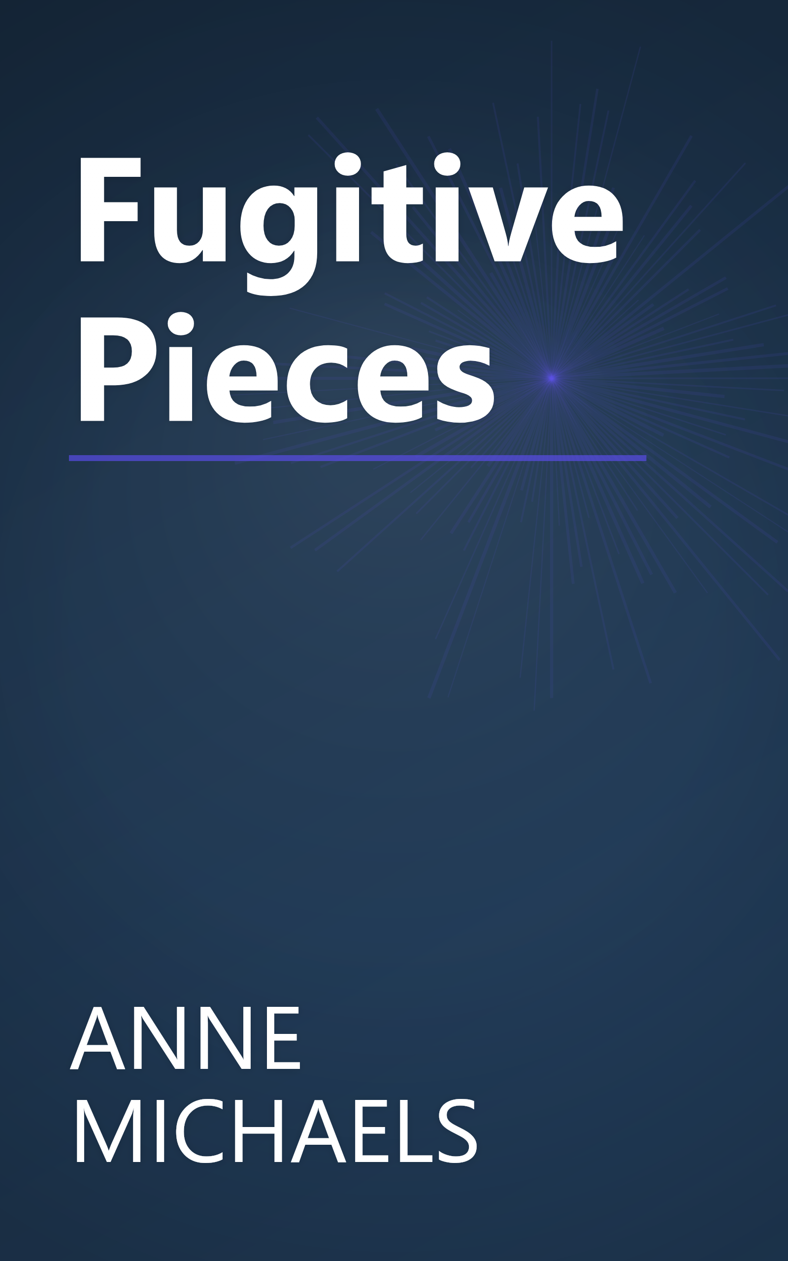 Fugitive Pieces book cover