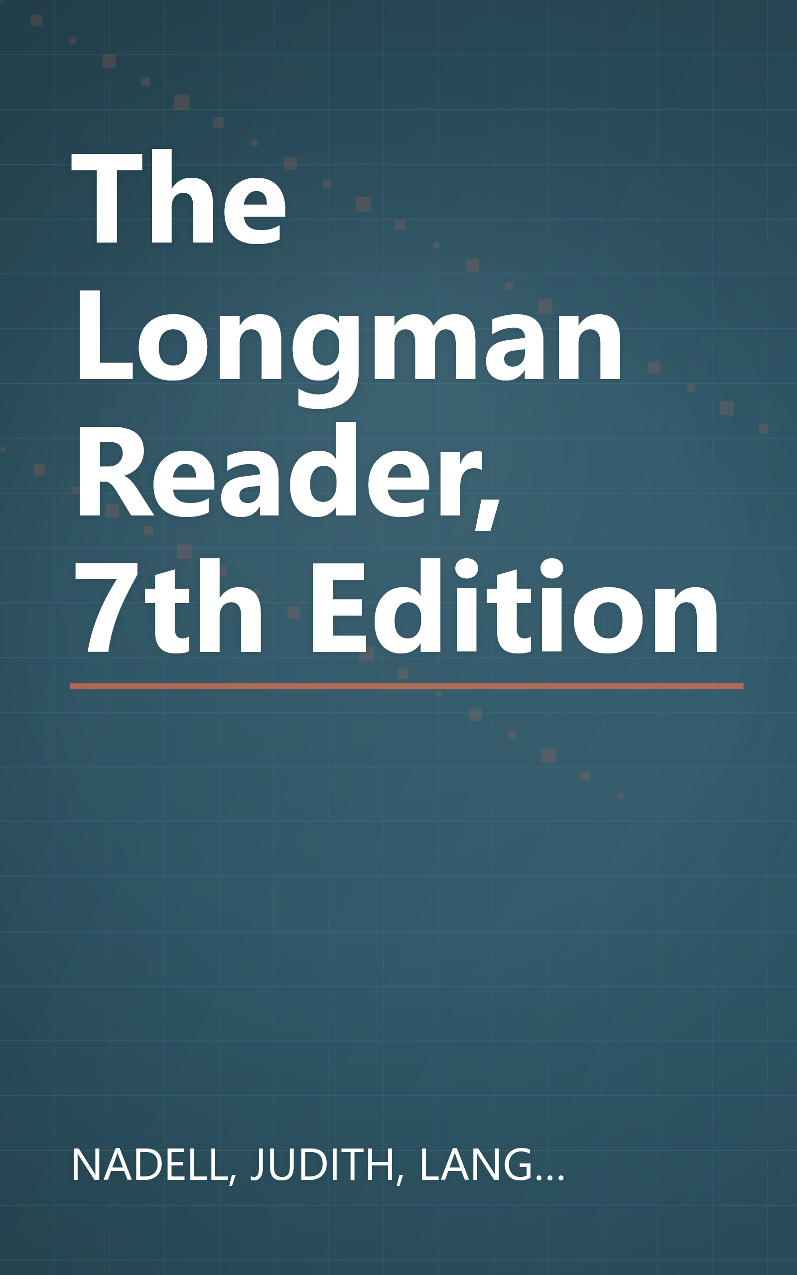The Longman Reader, 7th Edition book cover