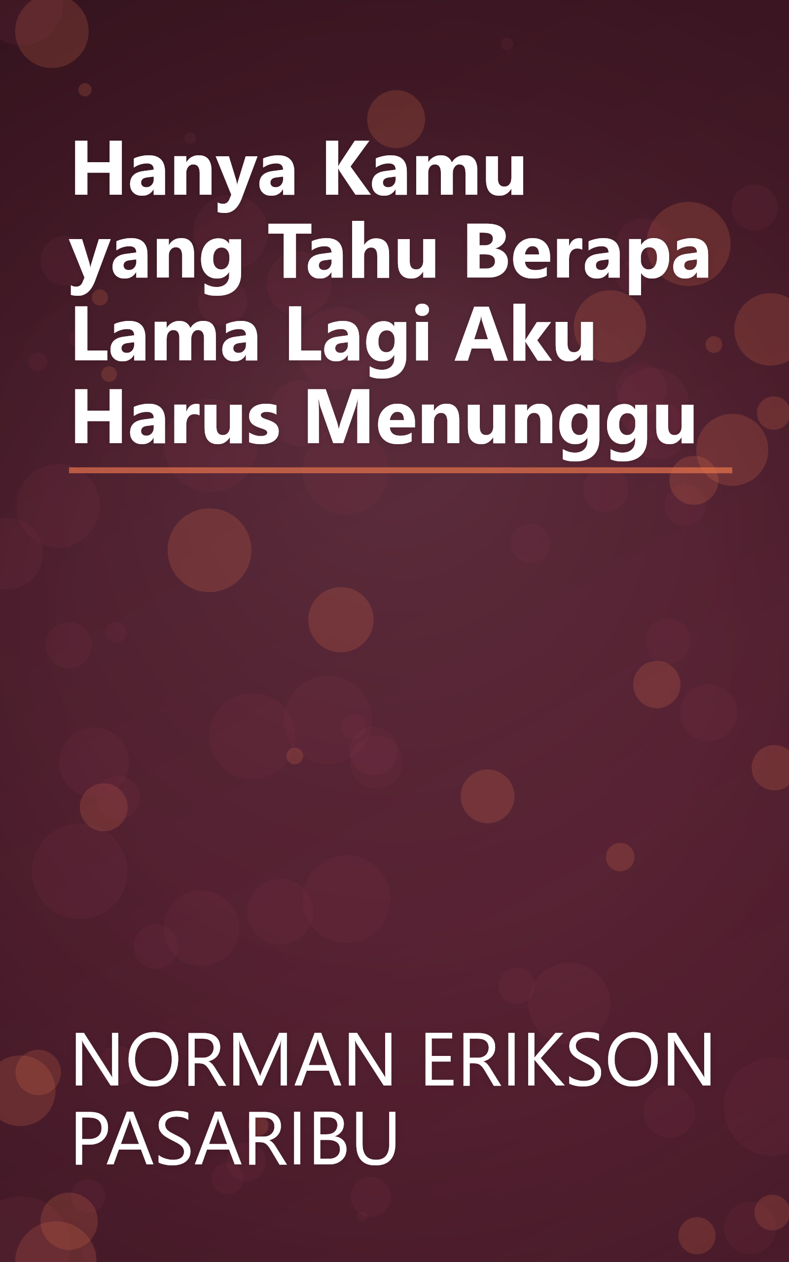 Hanya Kamu yang Tahu Berapa Lama Lagi Aku Harus Menunggu book cover