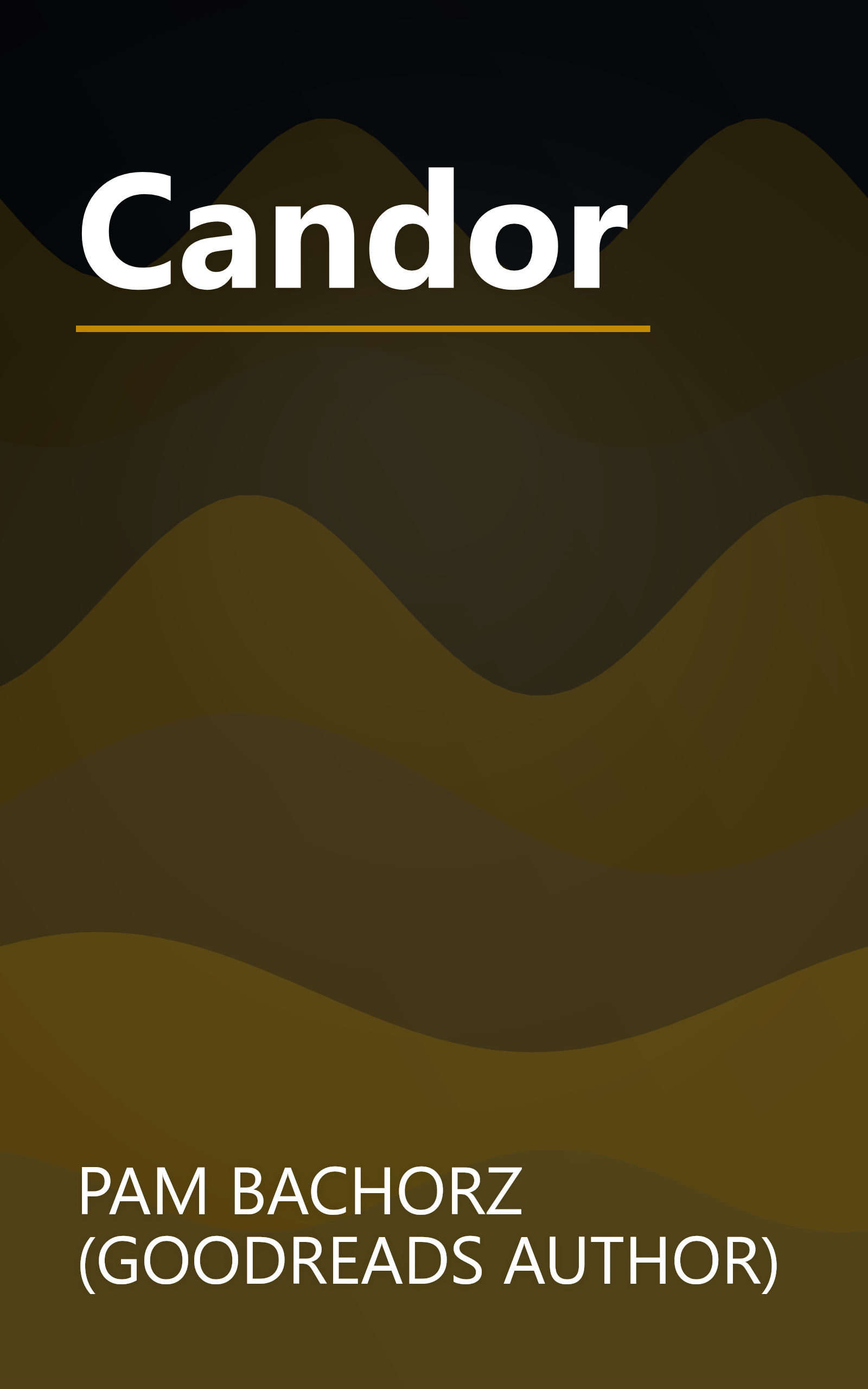 Candor book cover