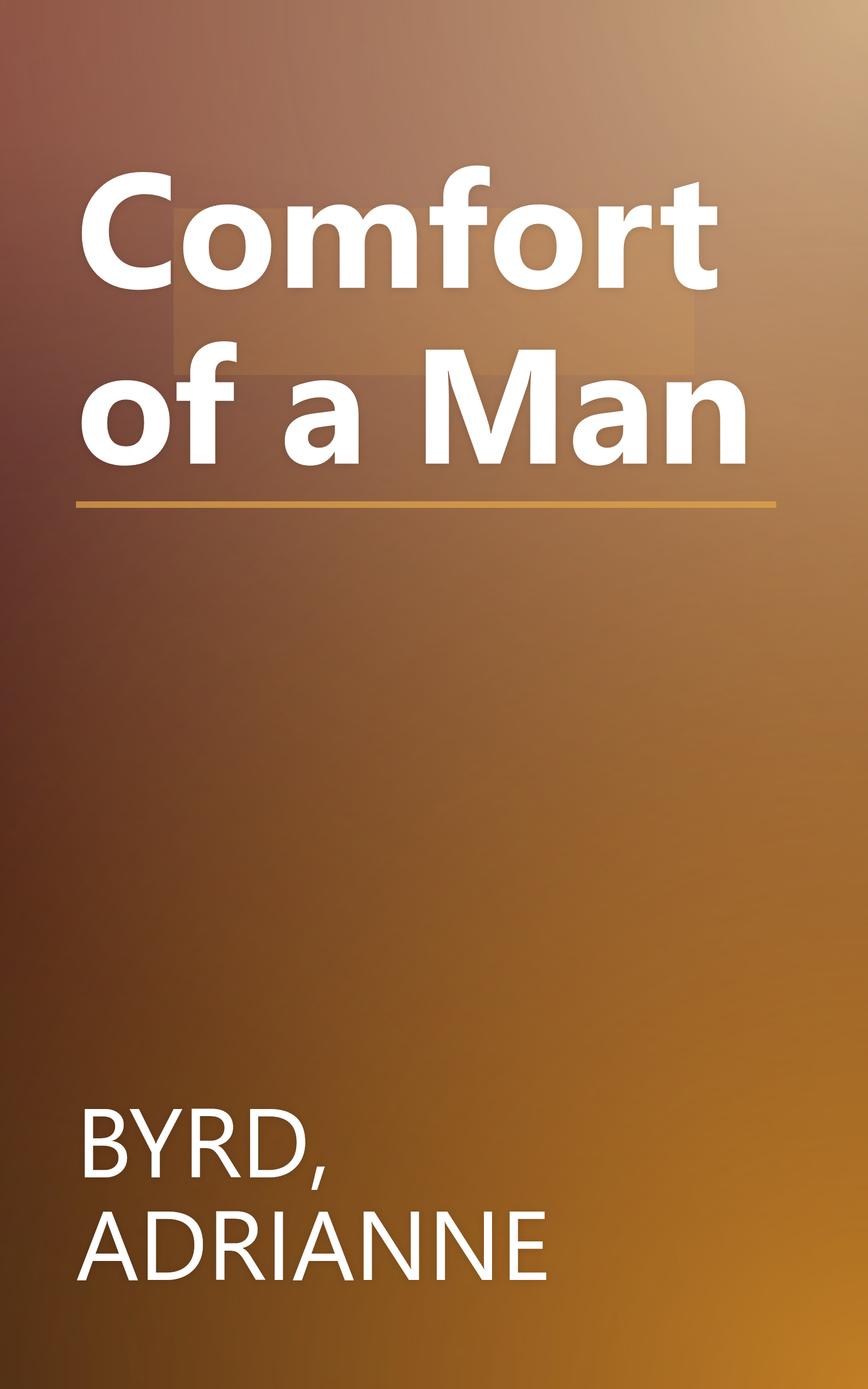 Comfort of a Man book cover