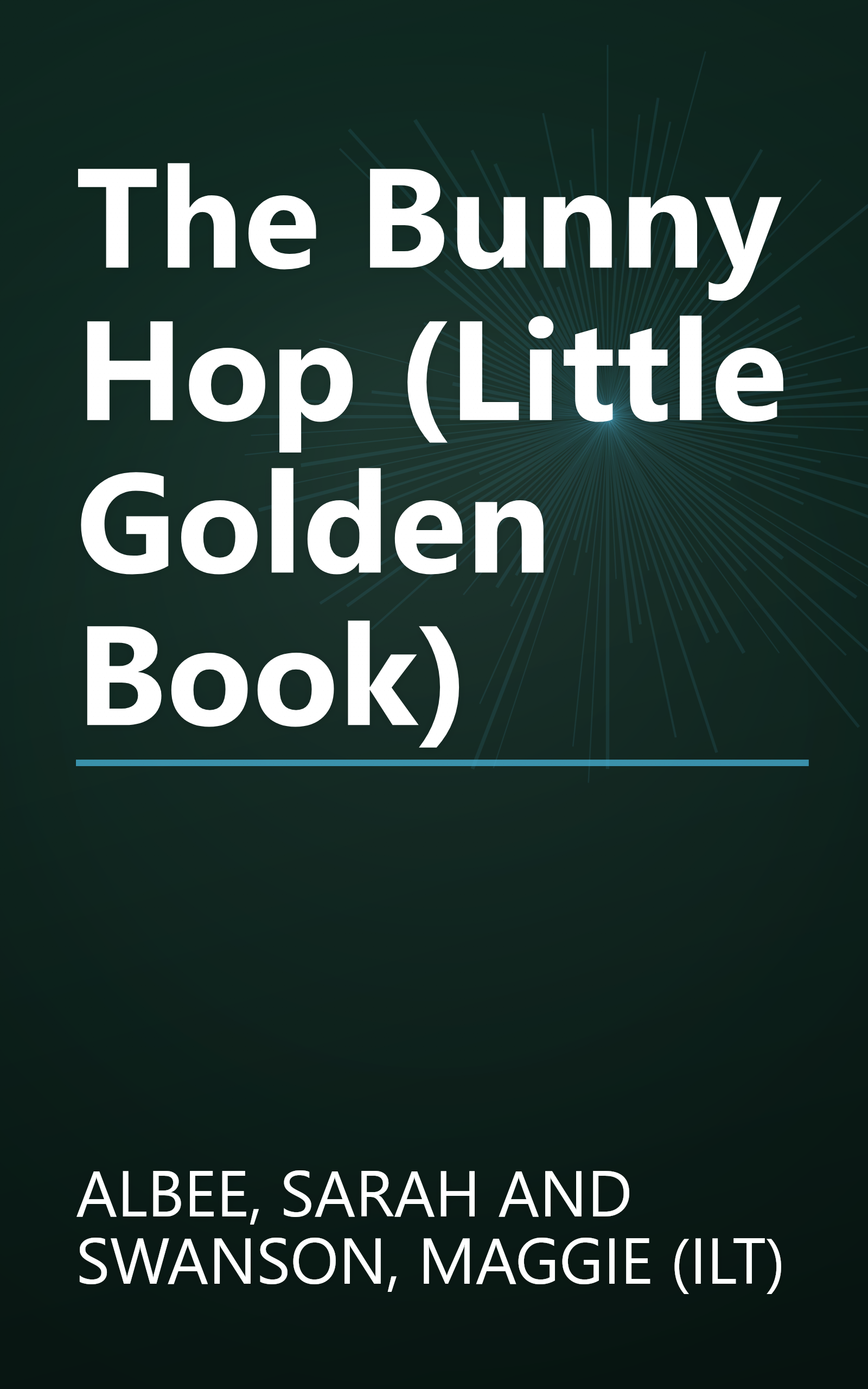 The Bunny Hop (Little Golden Book) book cover