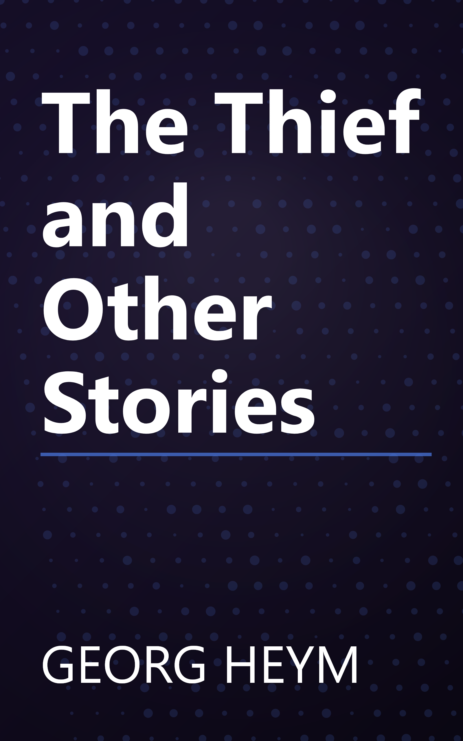 The Thief and Other Stories book cover