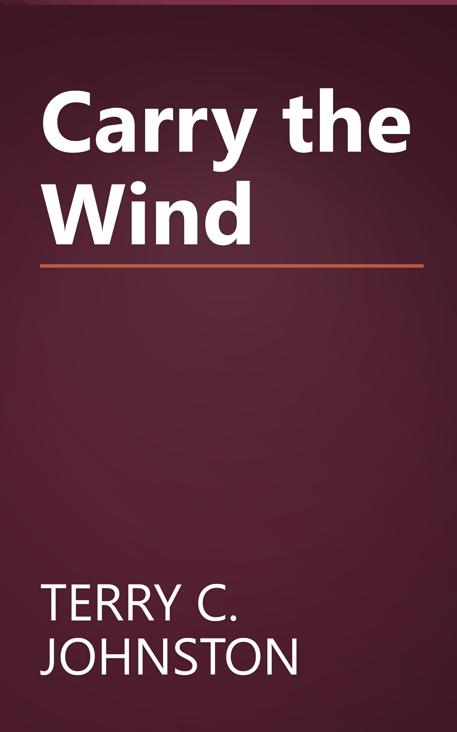Carry the Wind book cover