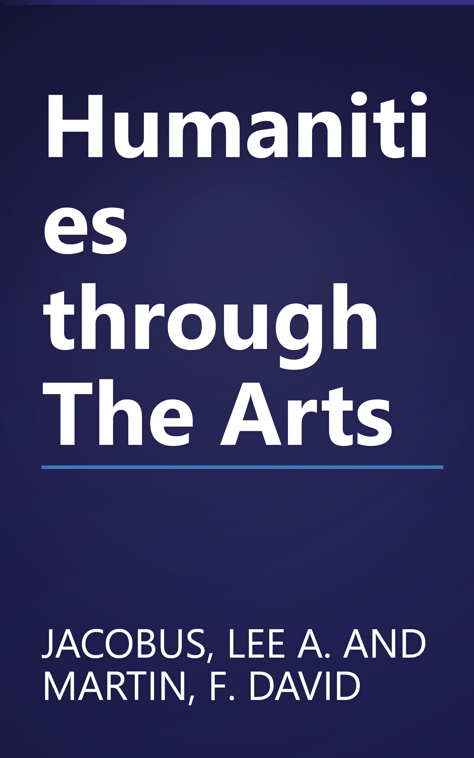 Humanities through The Arts book cover