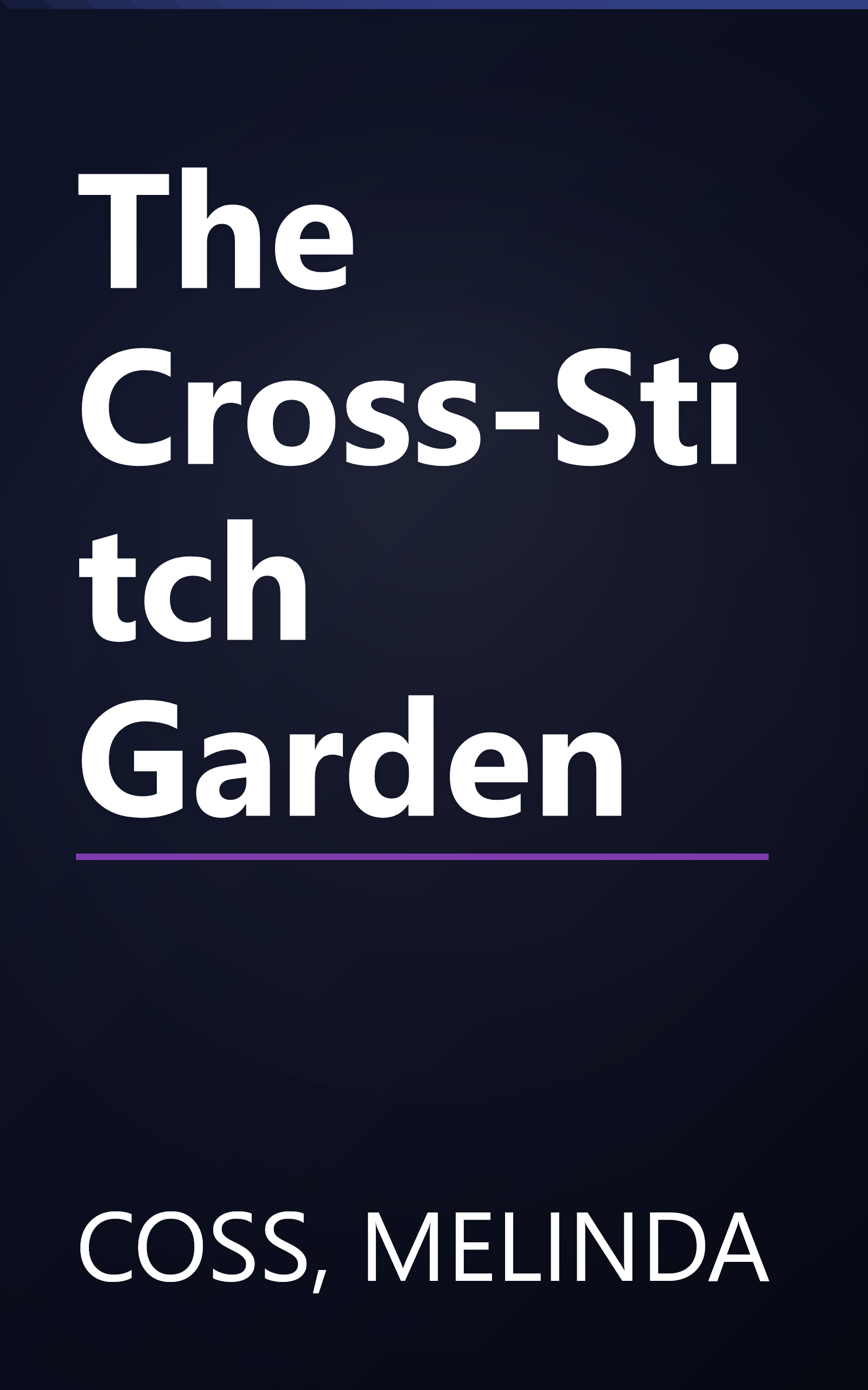 The Cross-Stitch Garden book cover