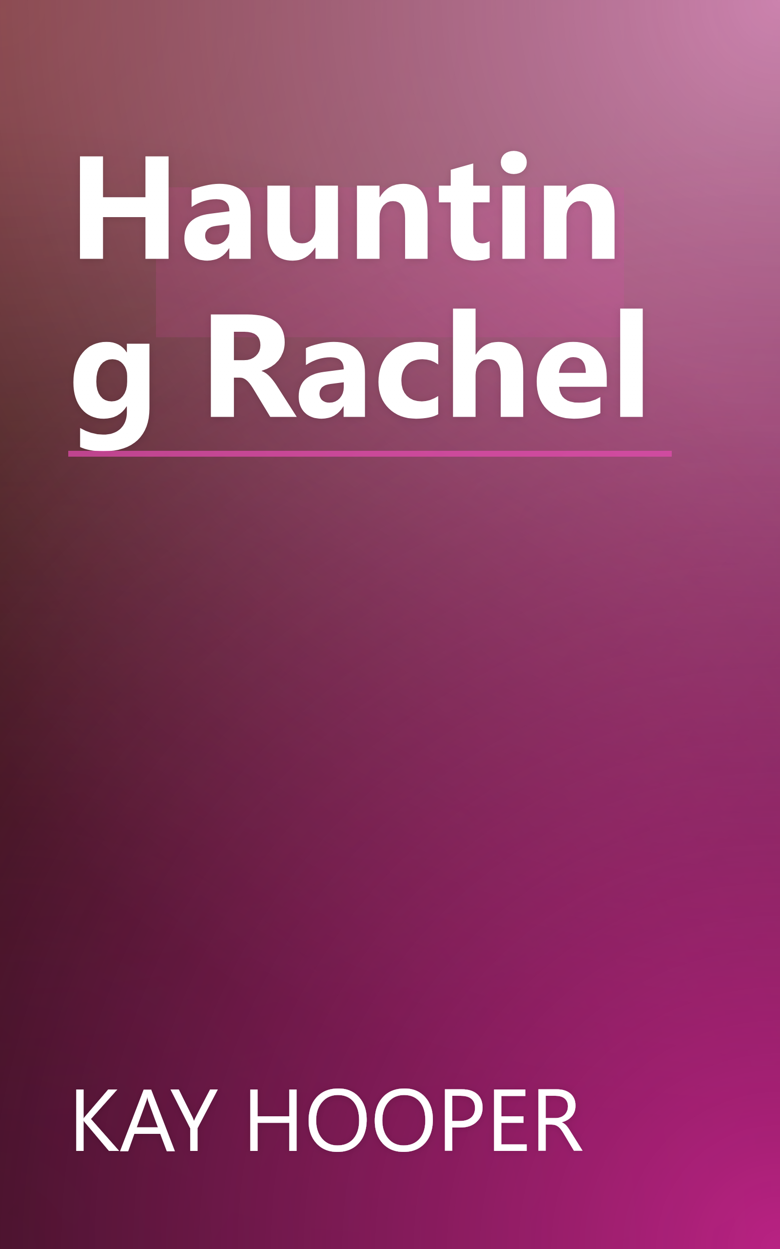 Haunting Rachel book cover