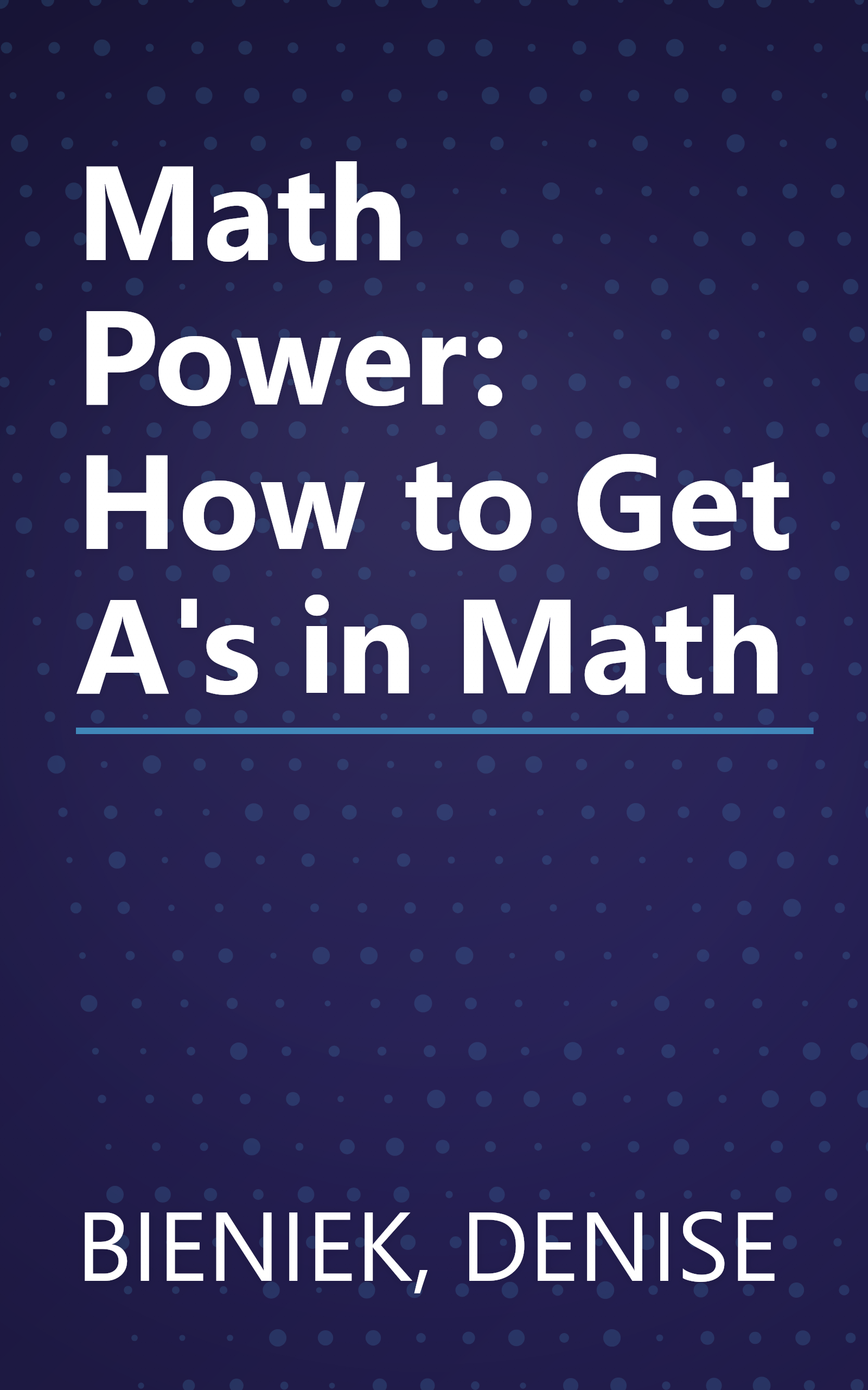 Math Power: How to Get A's in Math book cover