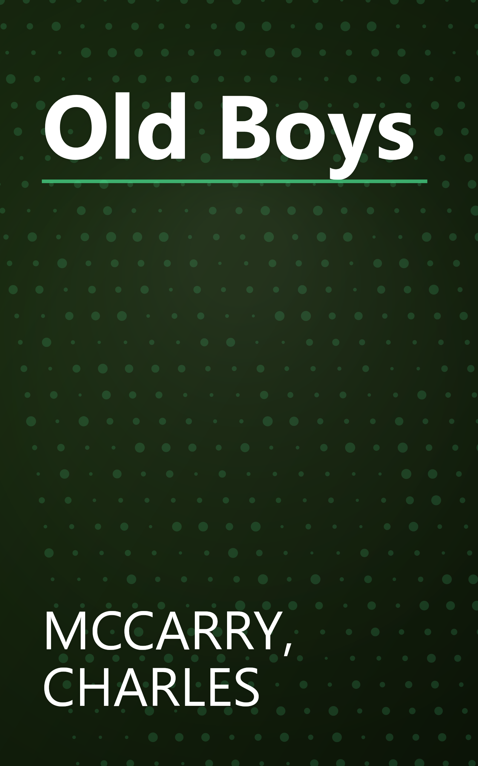 Old Boys book cover