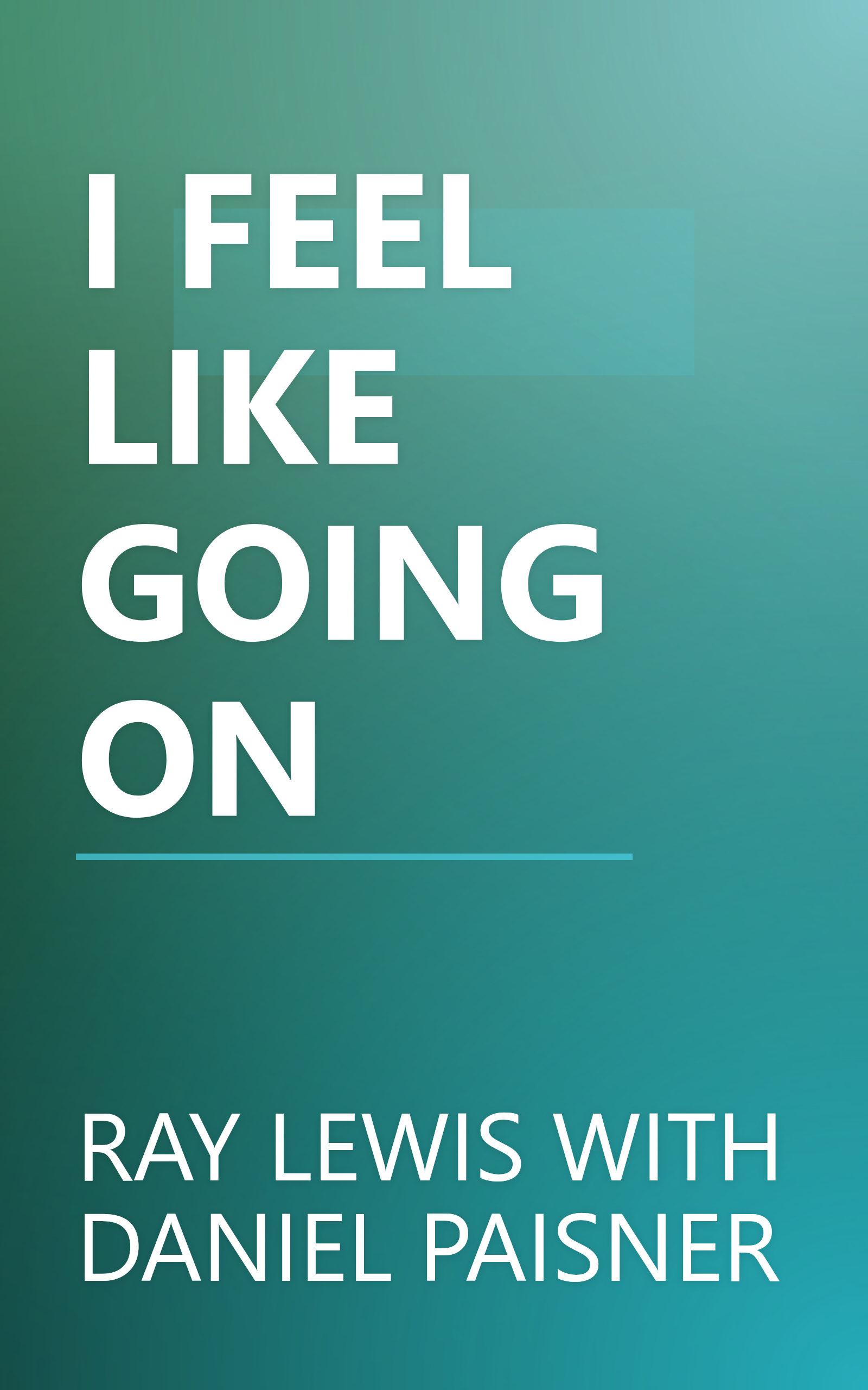 I FEEL LIKE GOING ON book cover