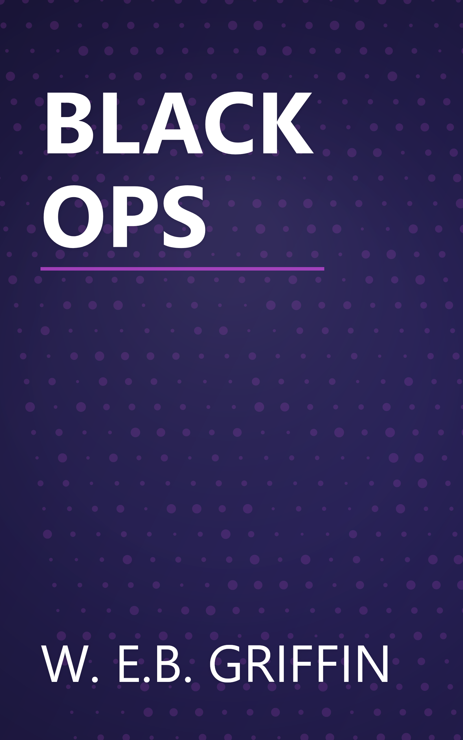 BLACK OPS book cover