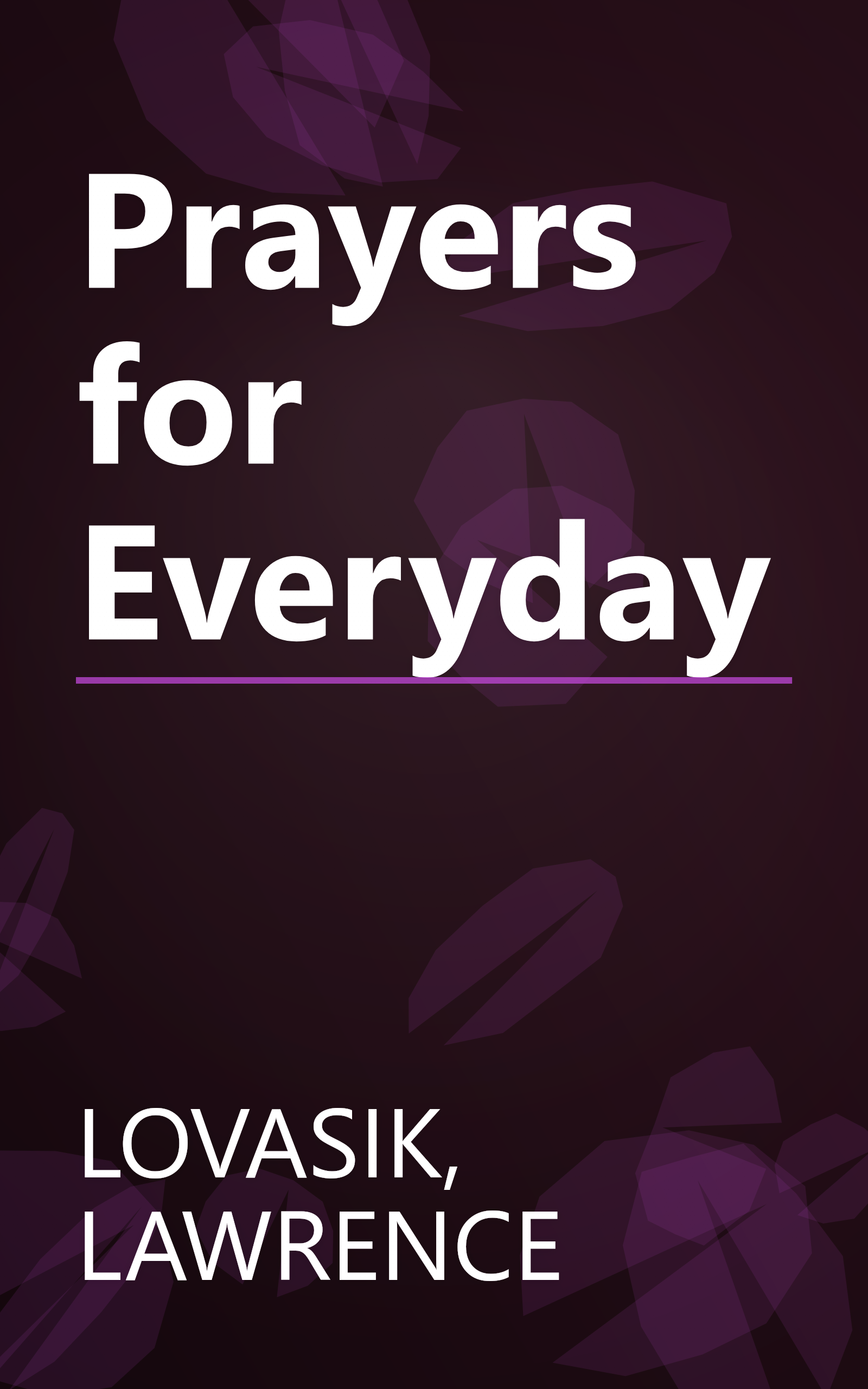 Prayers for Everyday book cover