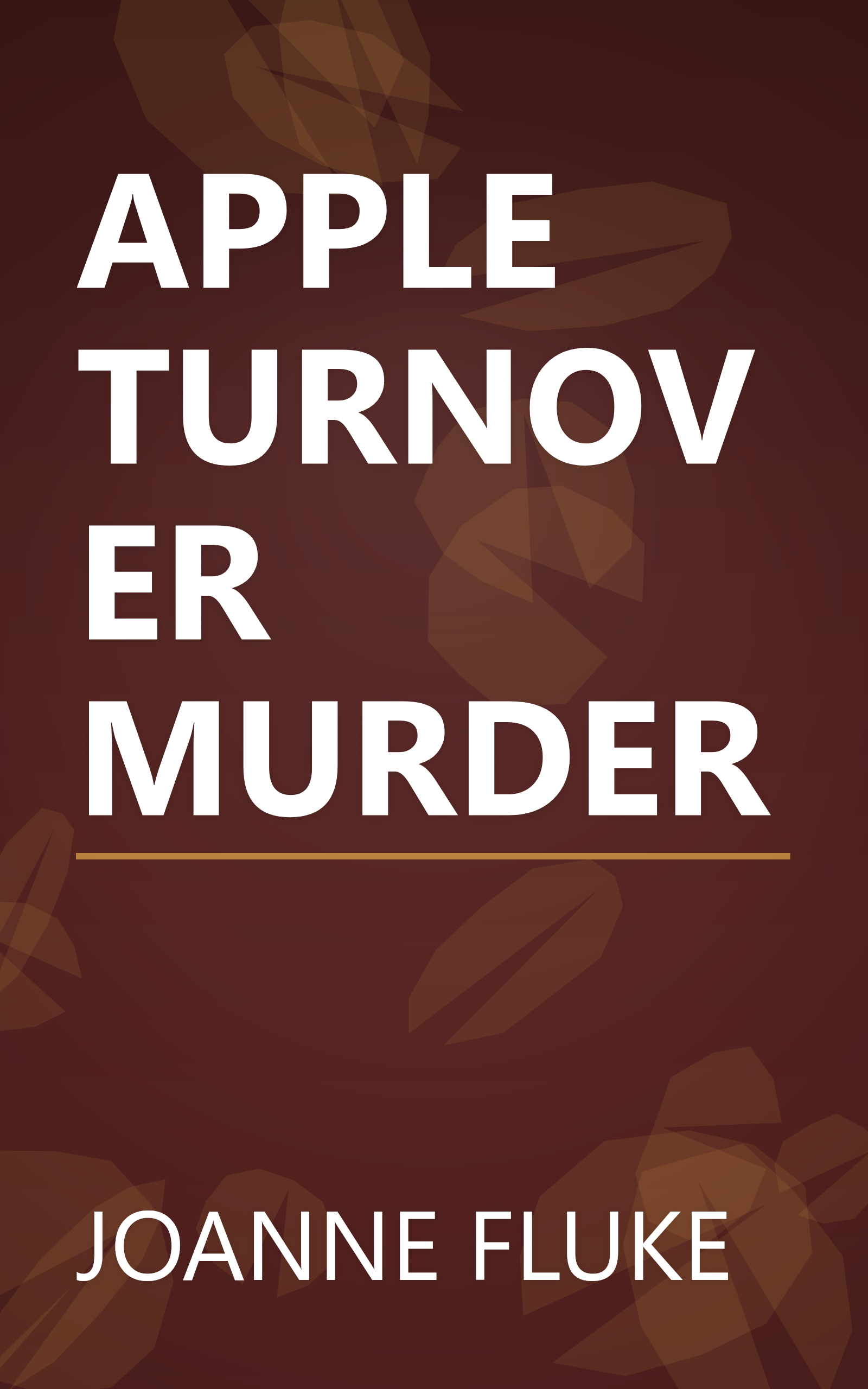 APPLE TURNOVER MURDER book cover