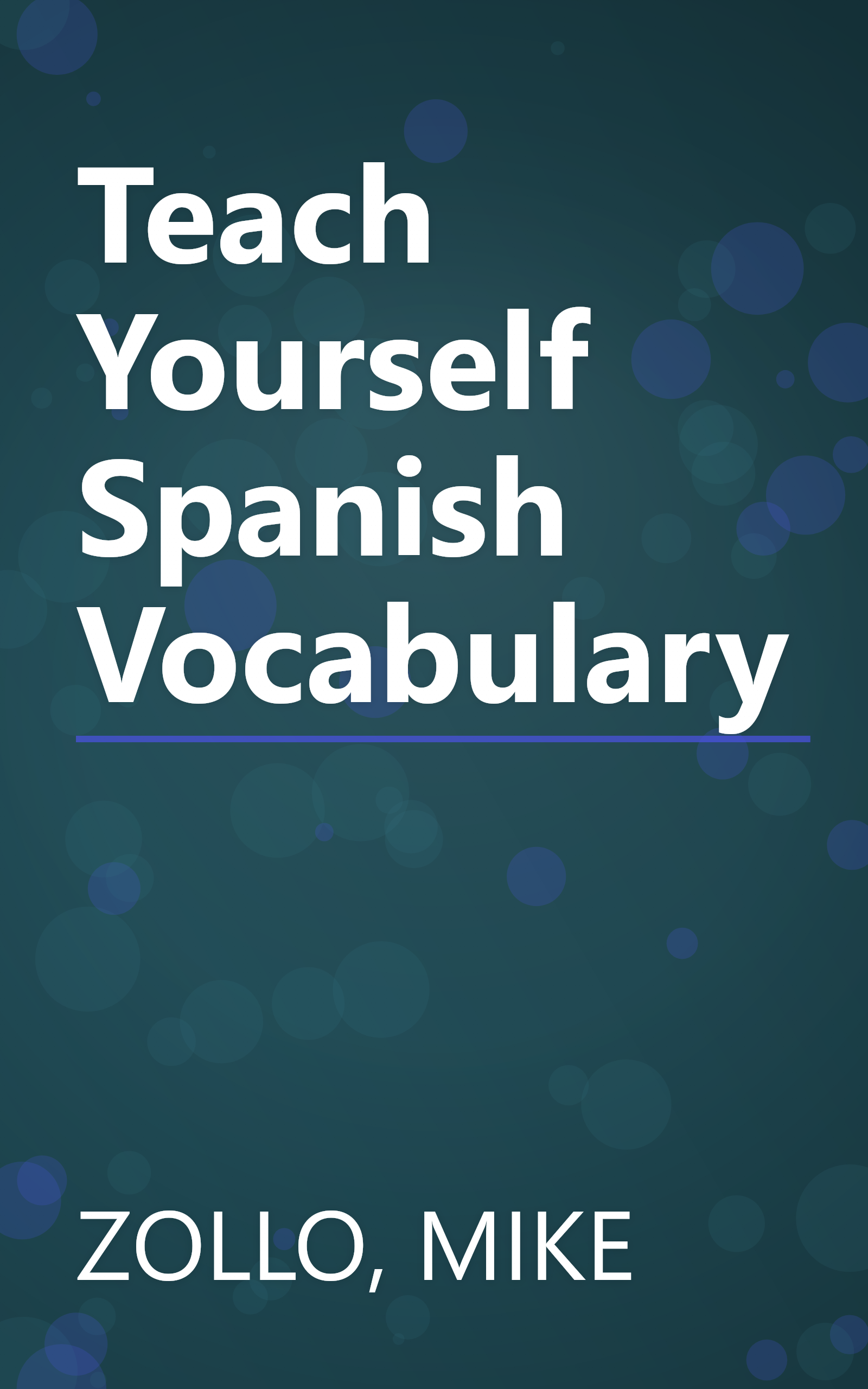 Teach Yourself Spanish Vocabulary book cover