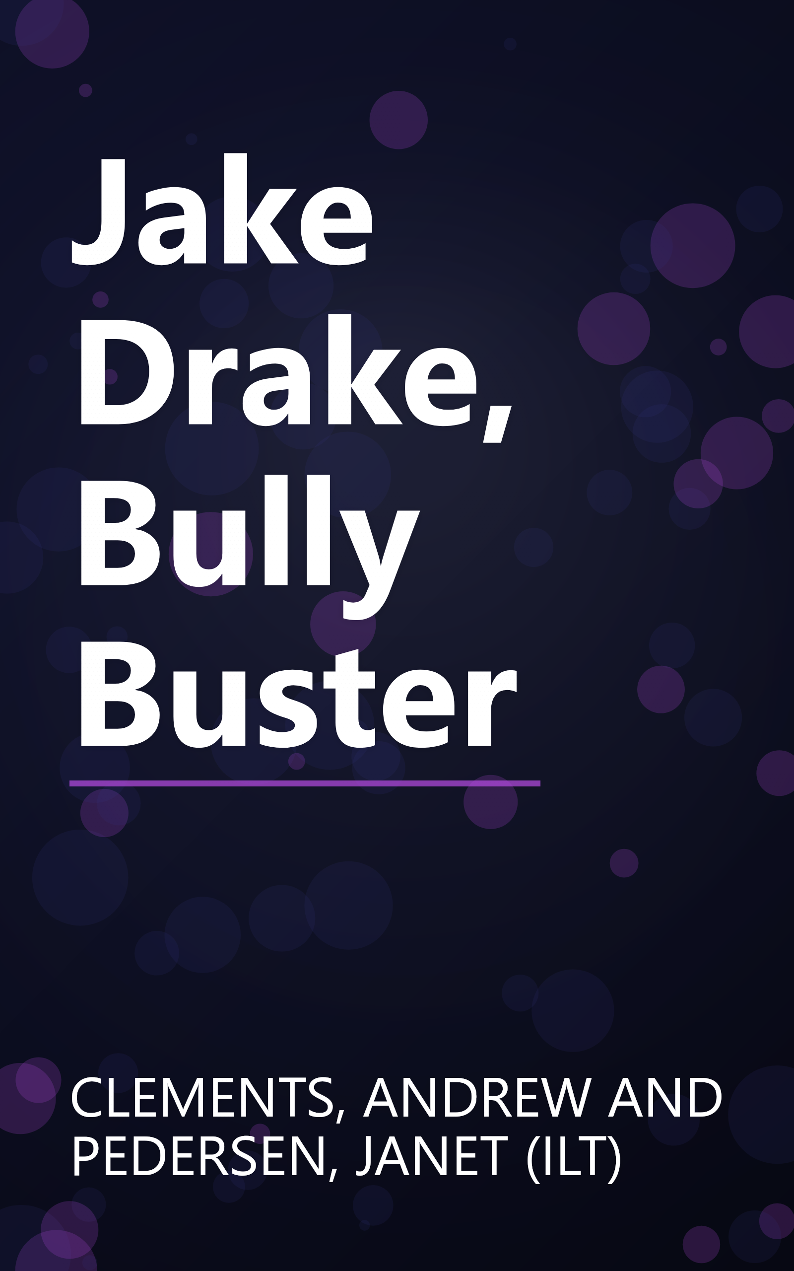 Jake Drake, Bully Buster book cover