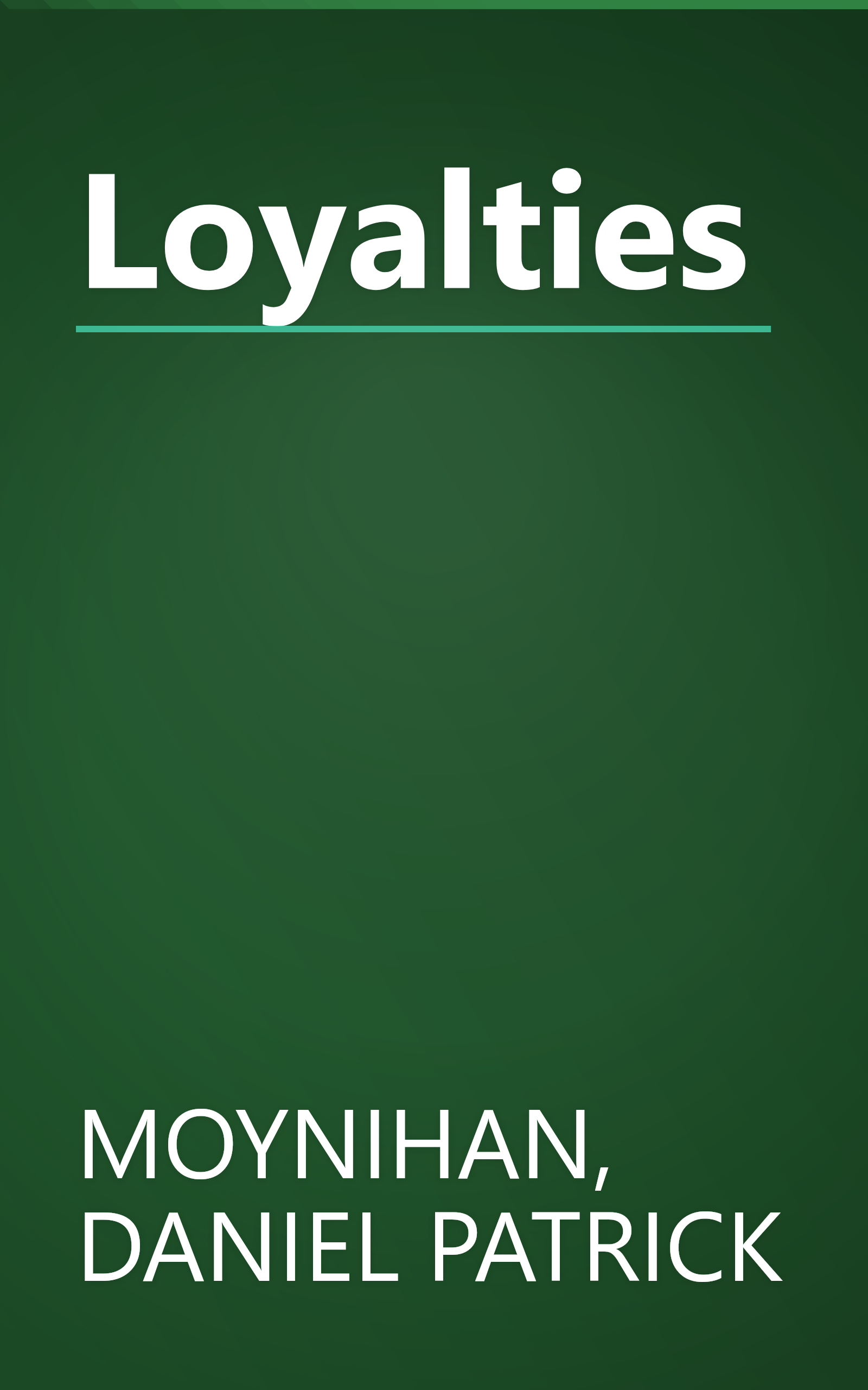 Loyalties book cover