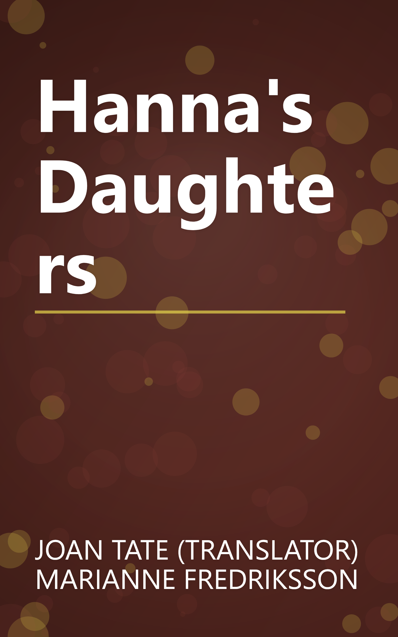 Hanna's Daughters book cover