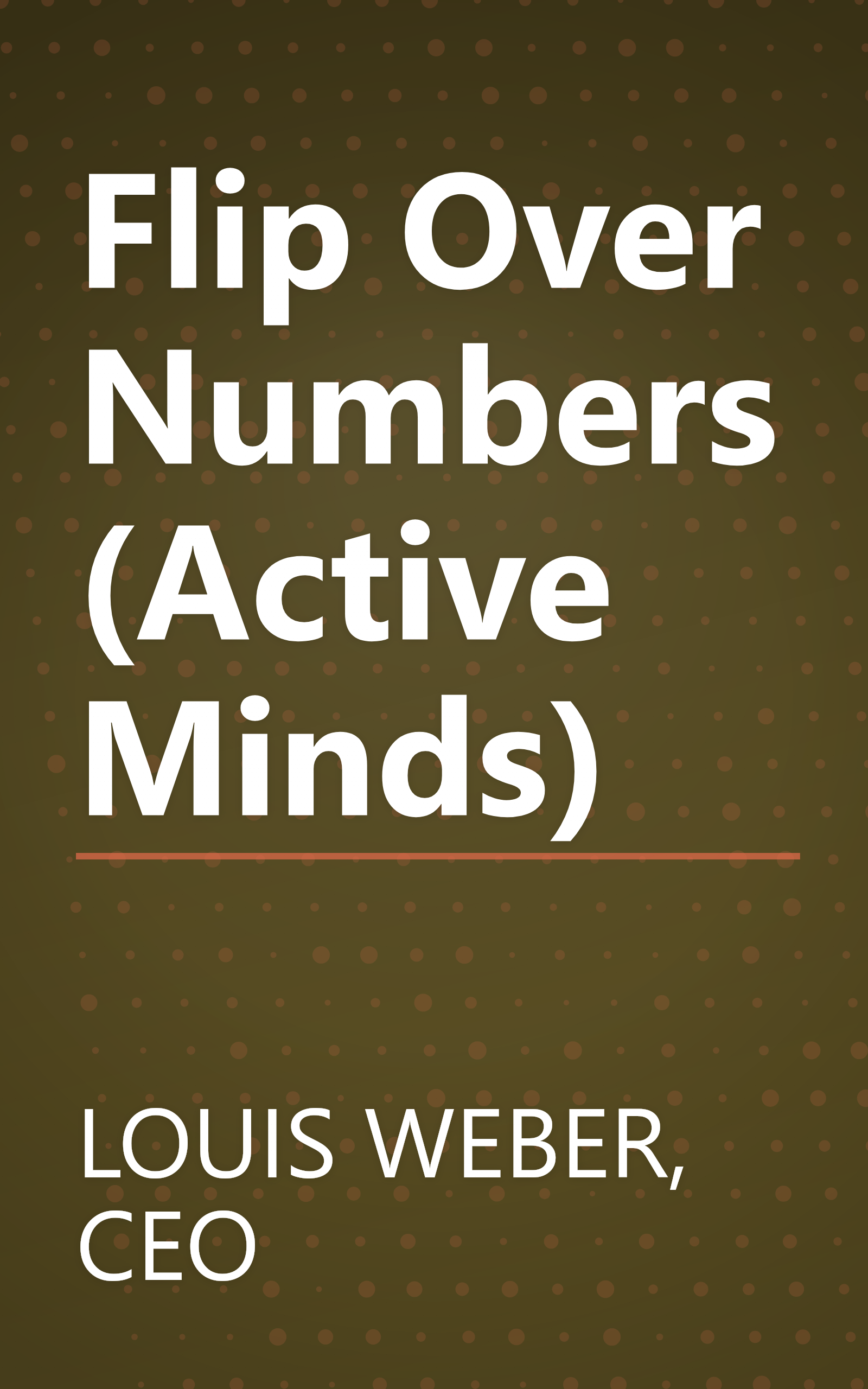 Flip Over Numbers (Active Minds) book cover