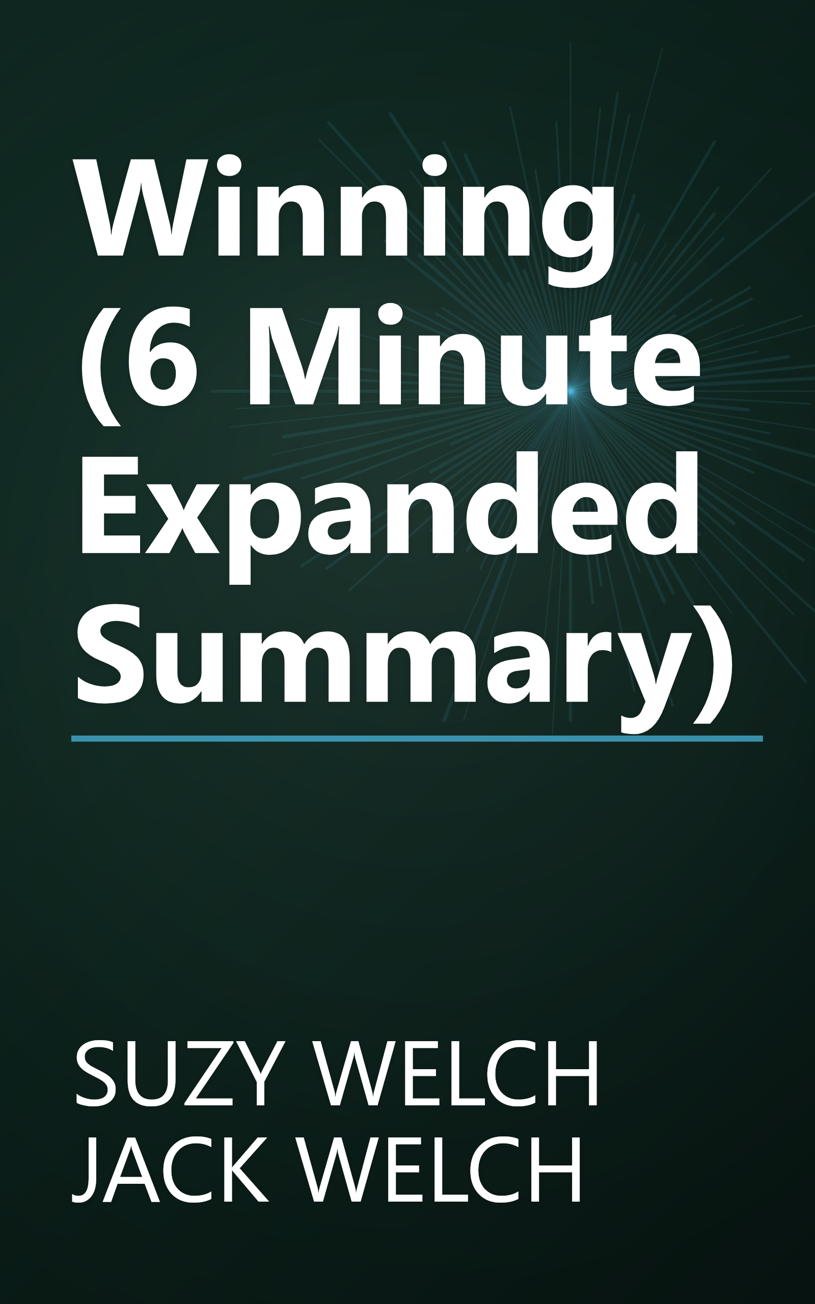 Winning (6 Minute   Expanded Summary) book cover