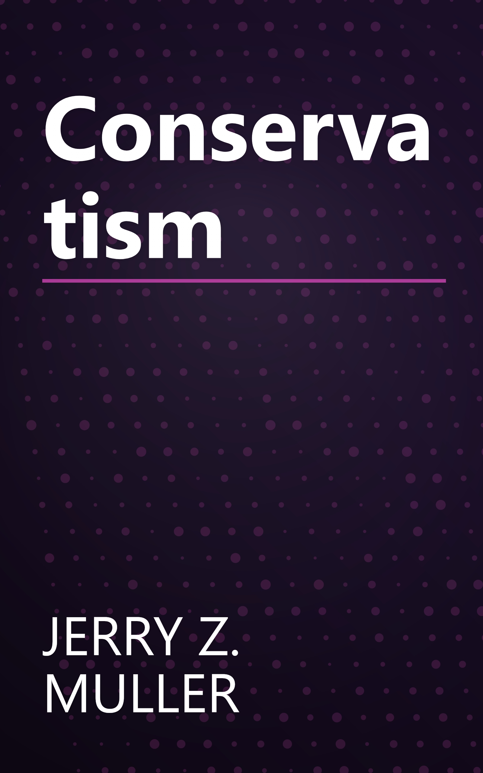 Conservatism book cover