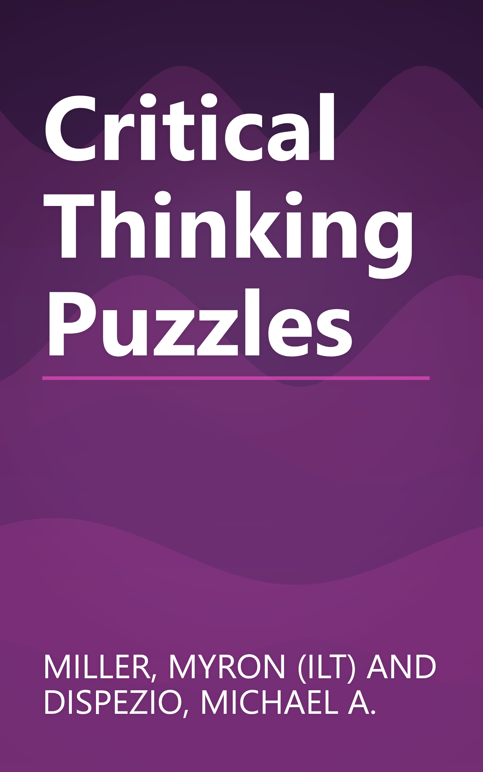 Critical Thinking Puzzles book cover