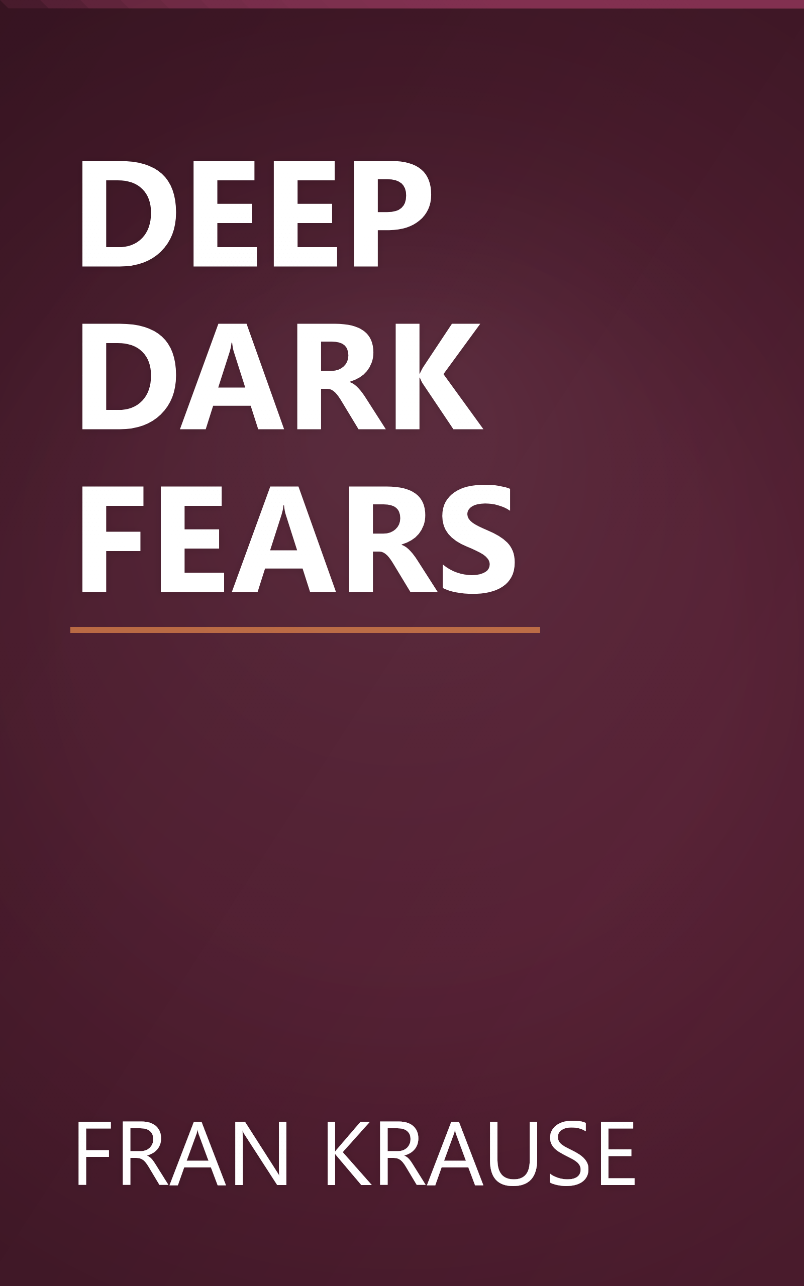DEEP DARK FEARS book cover