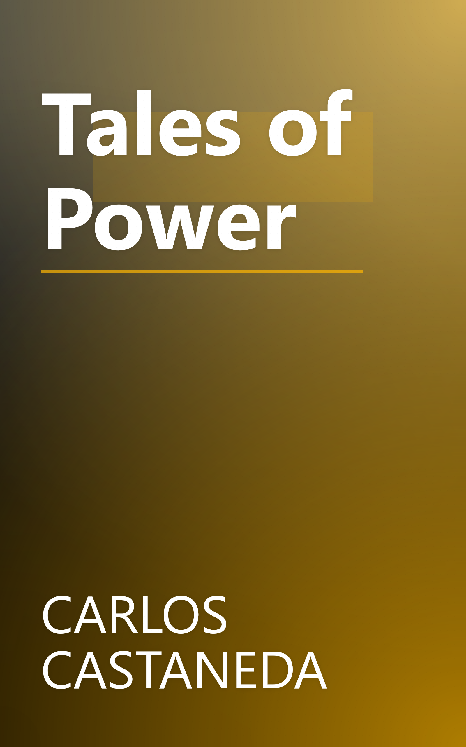 Tales of Power book cover