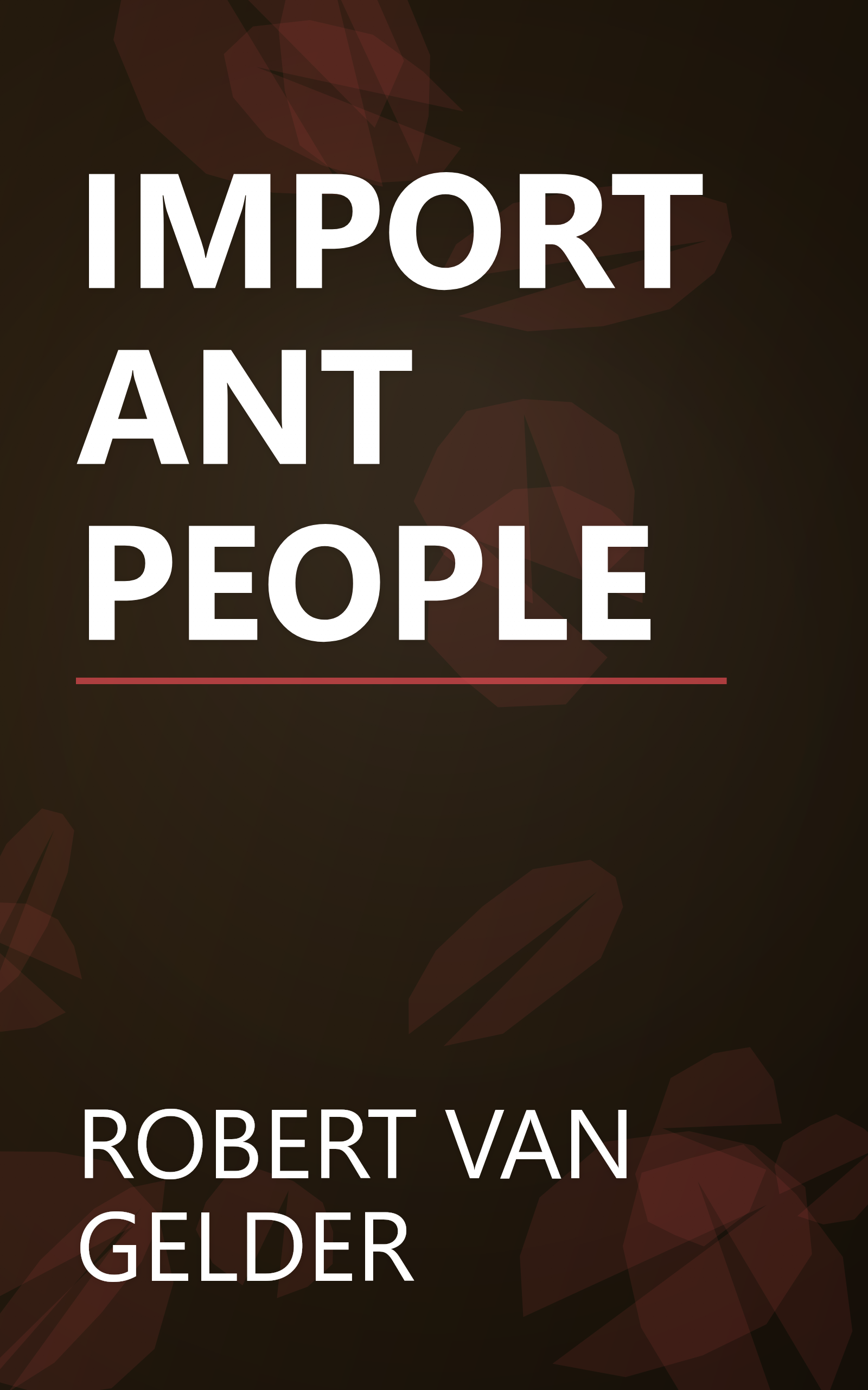IMPORTANT PEOPLE book cover