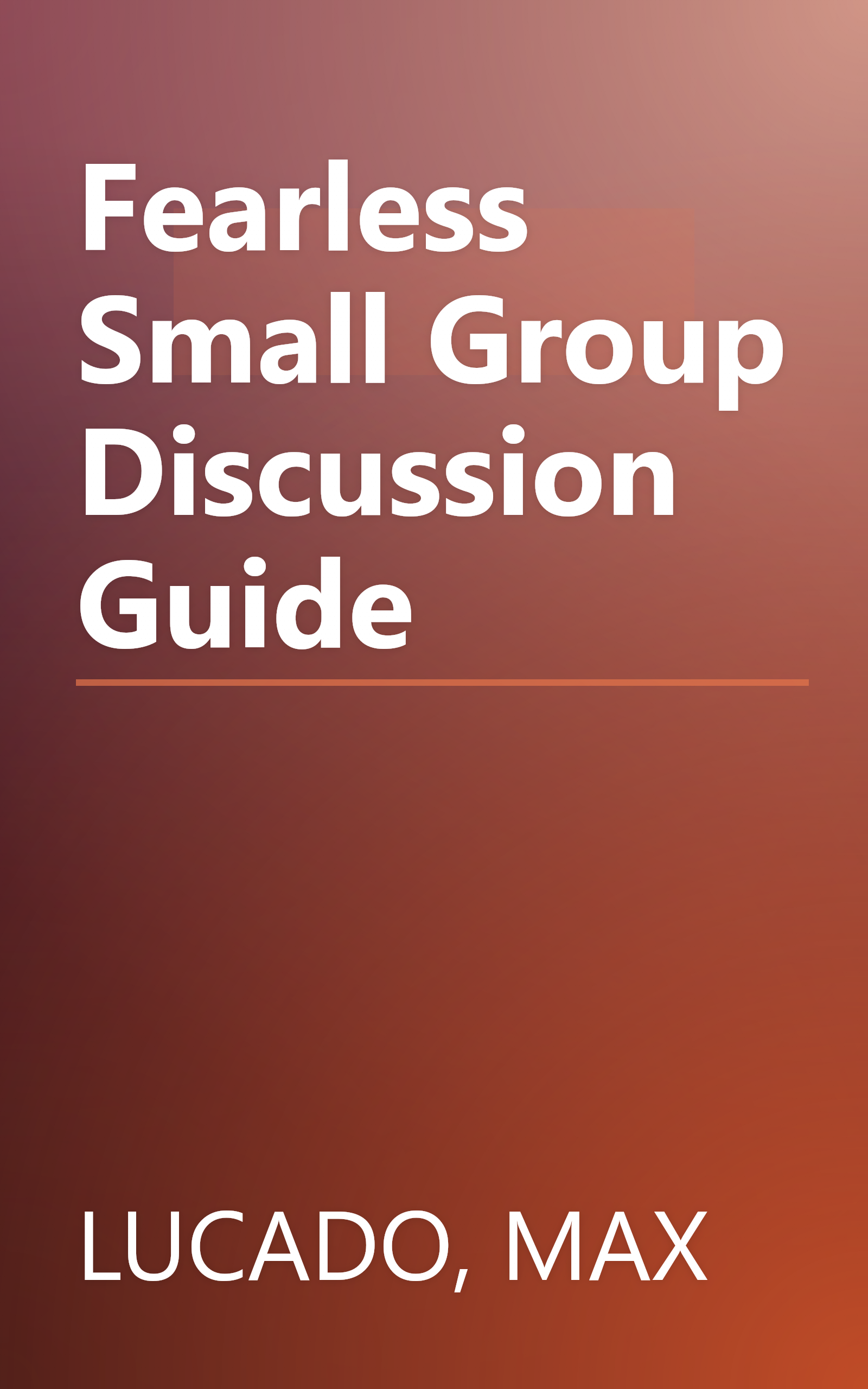 Fearless Small Group Discussion Guide book cover