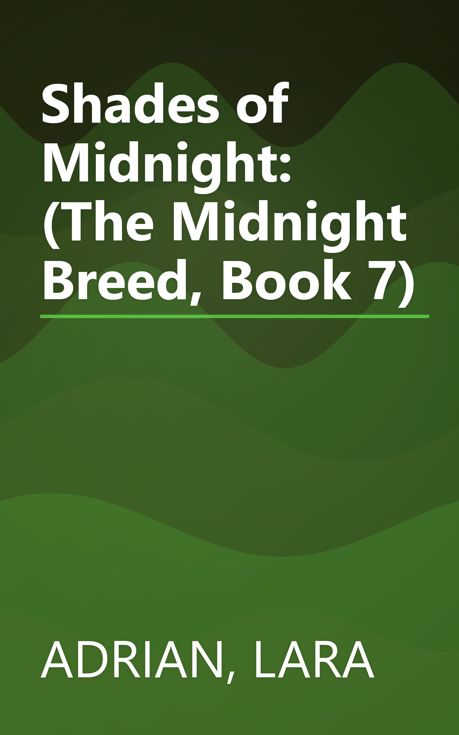 Shades of Midnight: (The Midnight Breed, Book 7) book cover