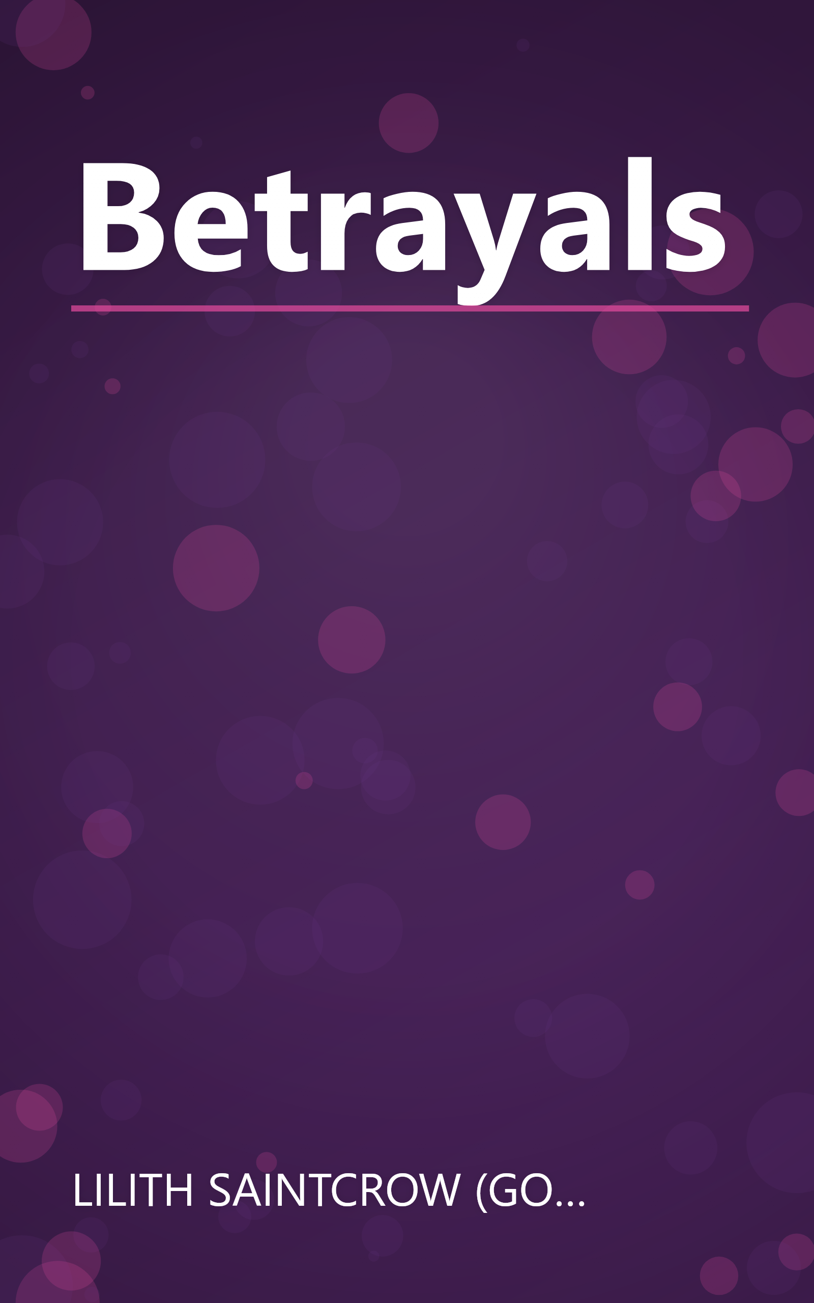 Betrayals book cover