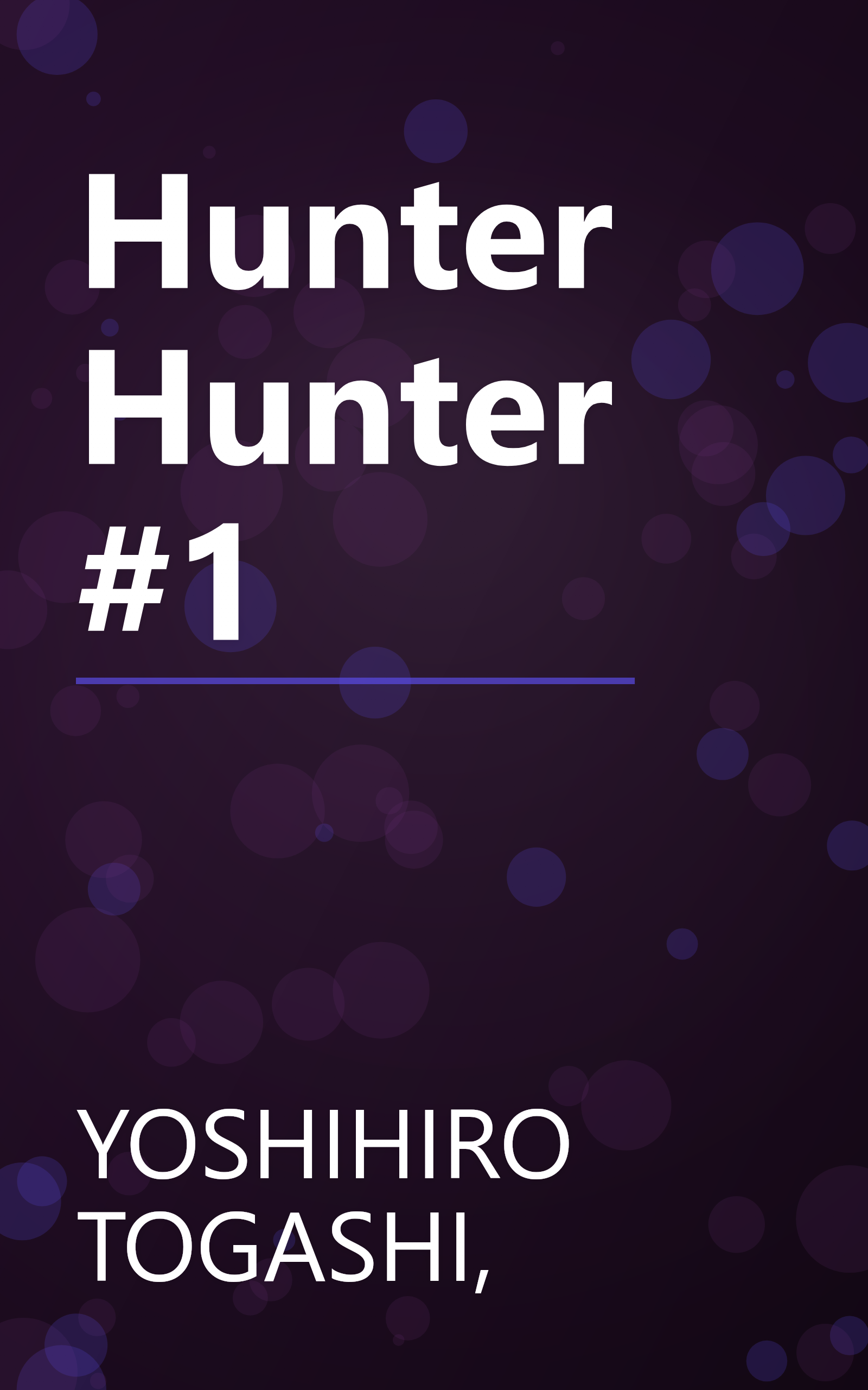 Hunter  Hunter #1 book cover