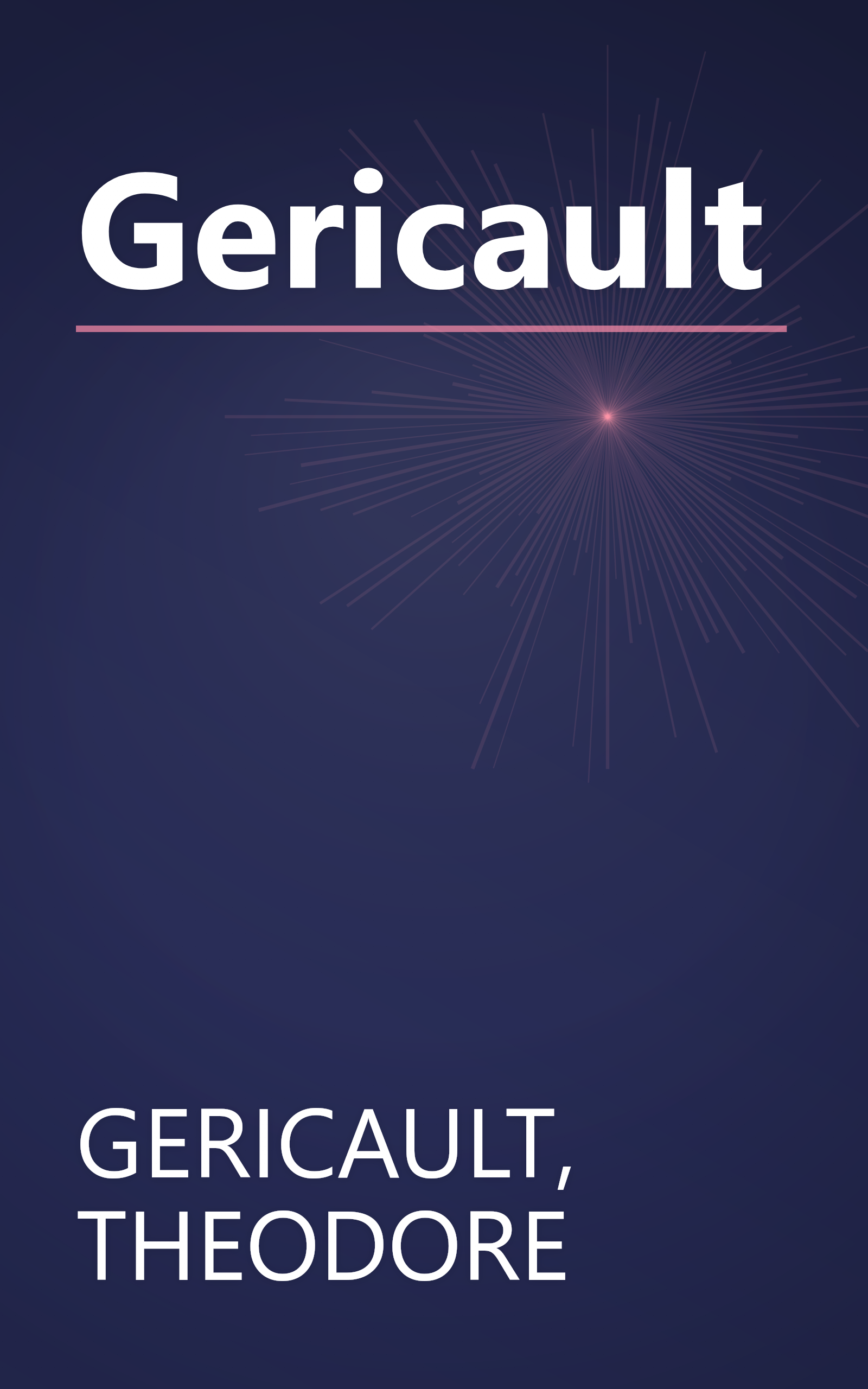 Gericault book cover