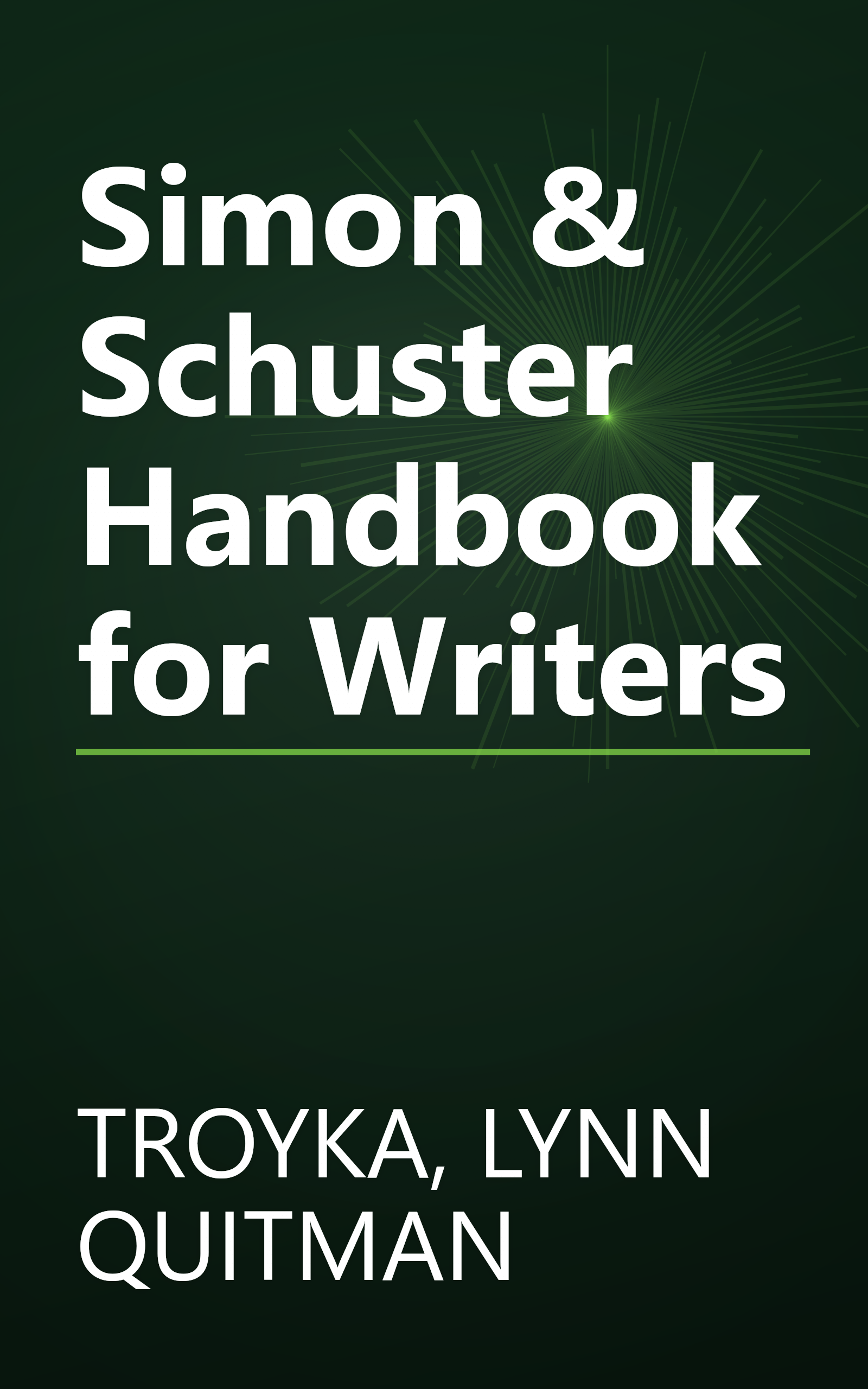 Simon & Schuster Handbook for Writers book cover